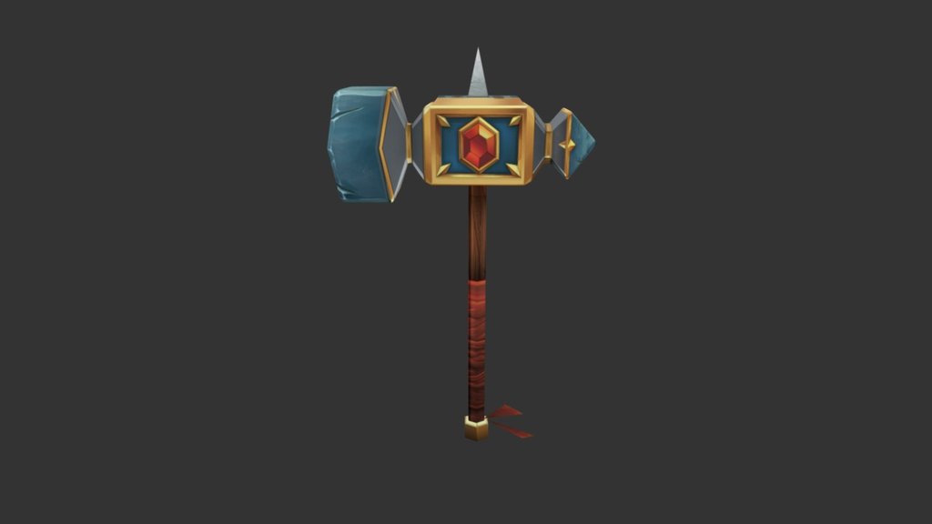 Warhammer Exercise (With Texture) - 3D model by MonaSN [ce3446f ...