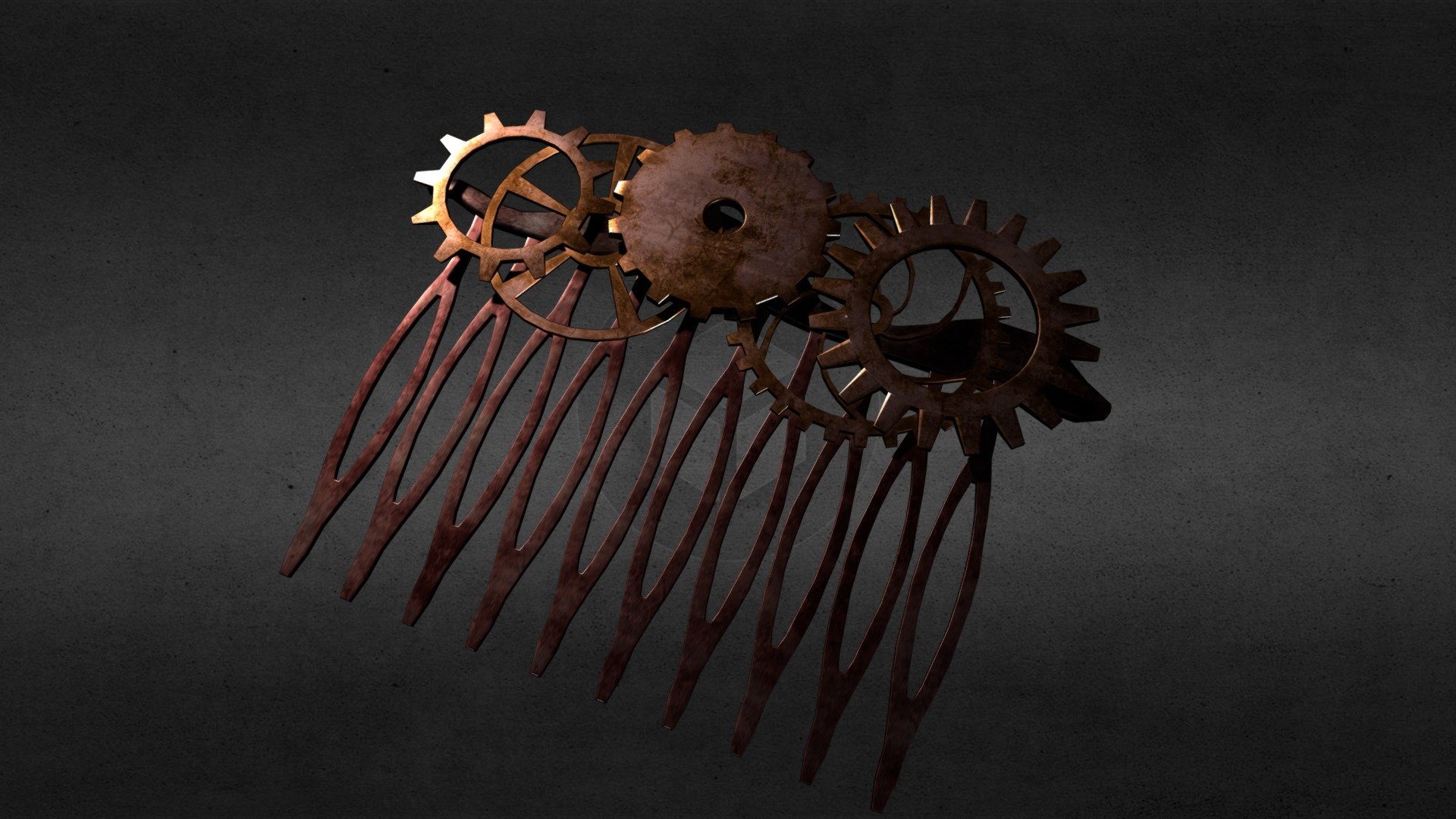 Hair Comb - 3D model by Tetiana Novikova (@tetiana.novikova) [ce3481b ...