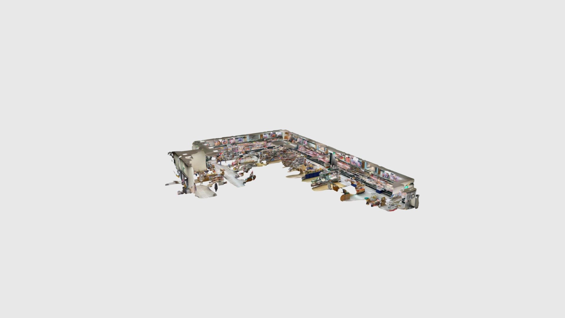 FOOD STORE - Download Free 3D model by Takeichi [ce35847] - Sketchfab