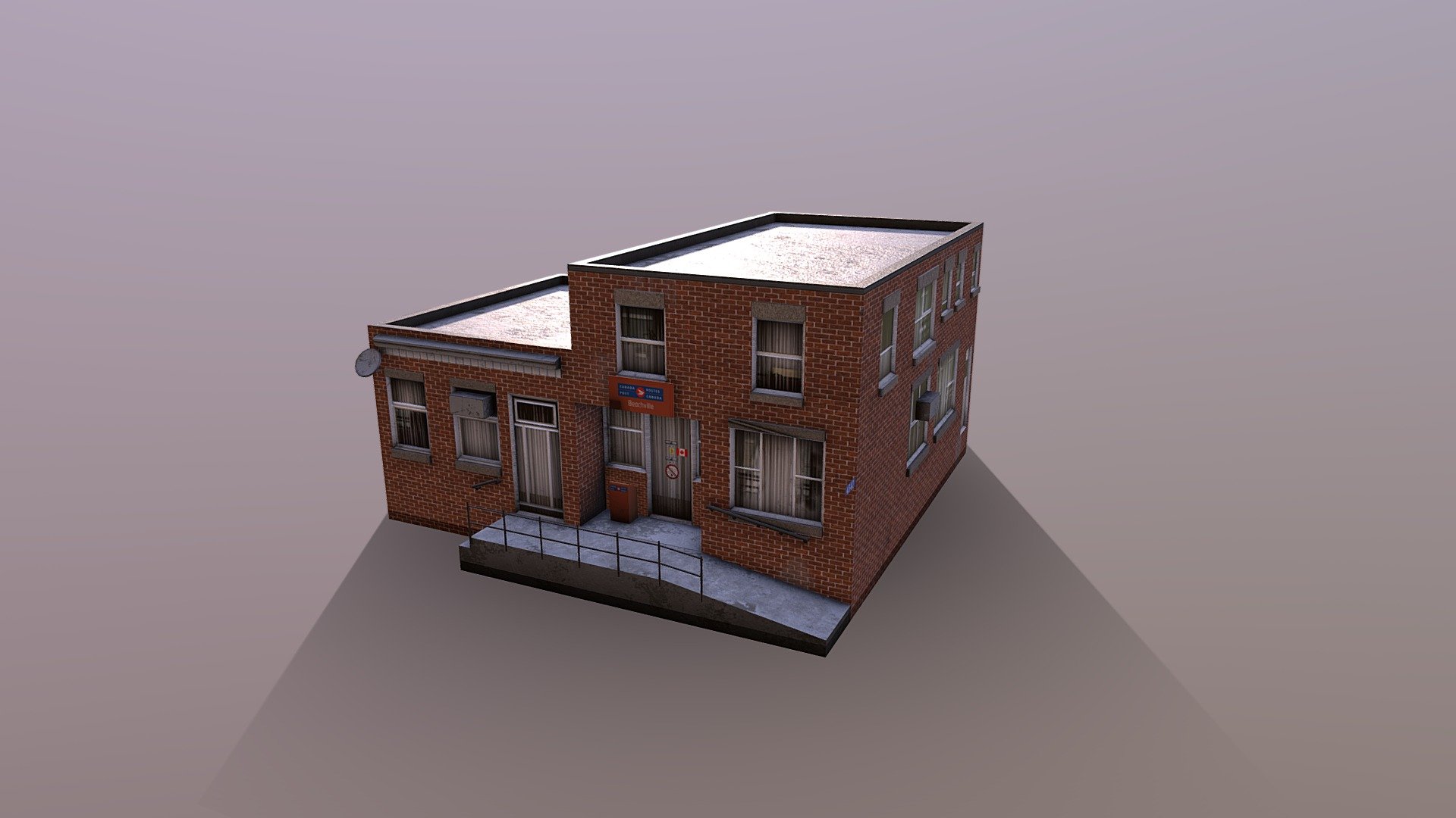 Post_office_v5 - Download Free 3D model by Martin Mikulić (@martin ...
