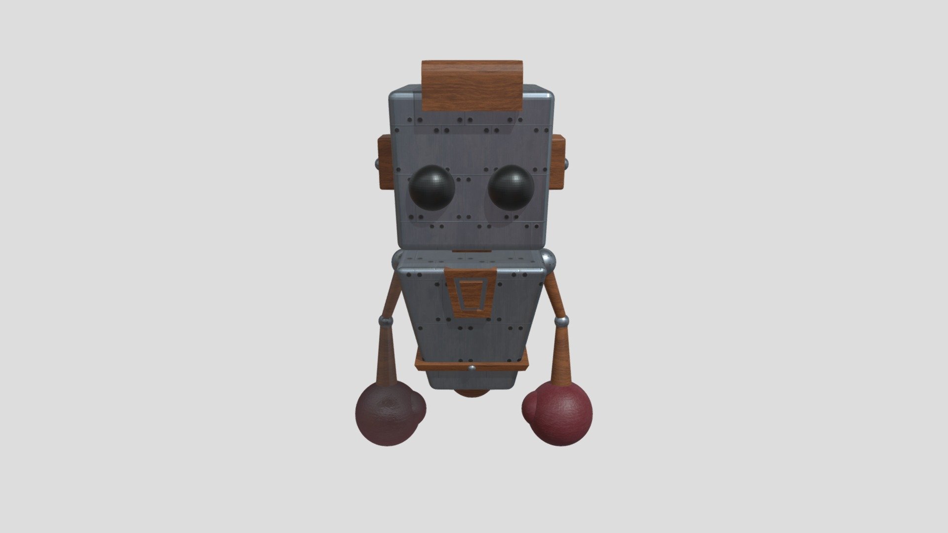 Roboxer - 3D model by IgorDietrich [ce367ab] - Sketchfab