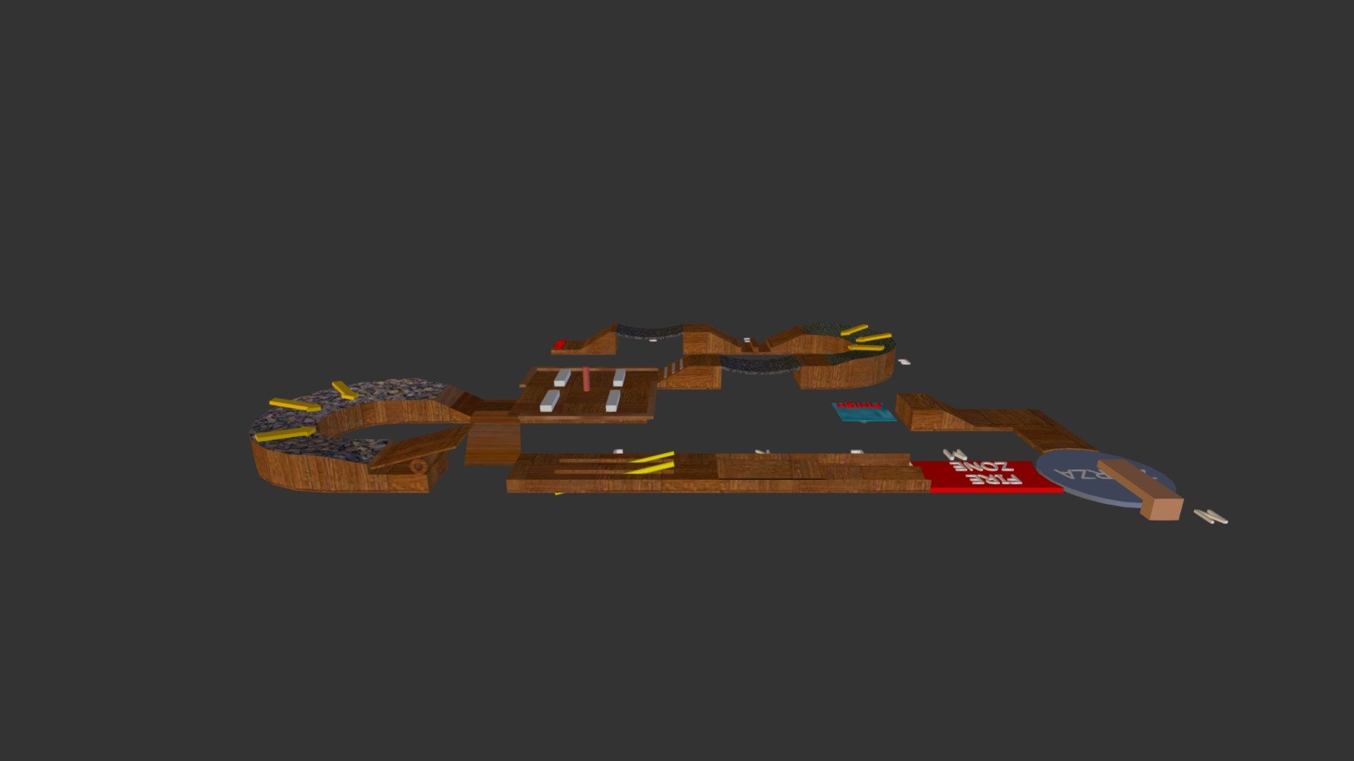 Rescue Rangers Arena - 3D model by prayash [ce36adb] - Sketchfab
