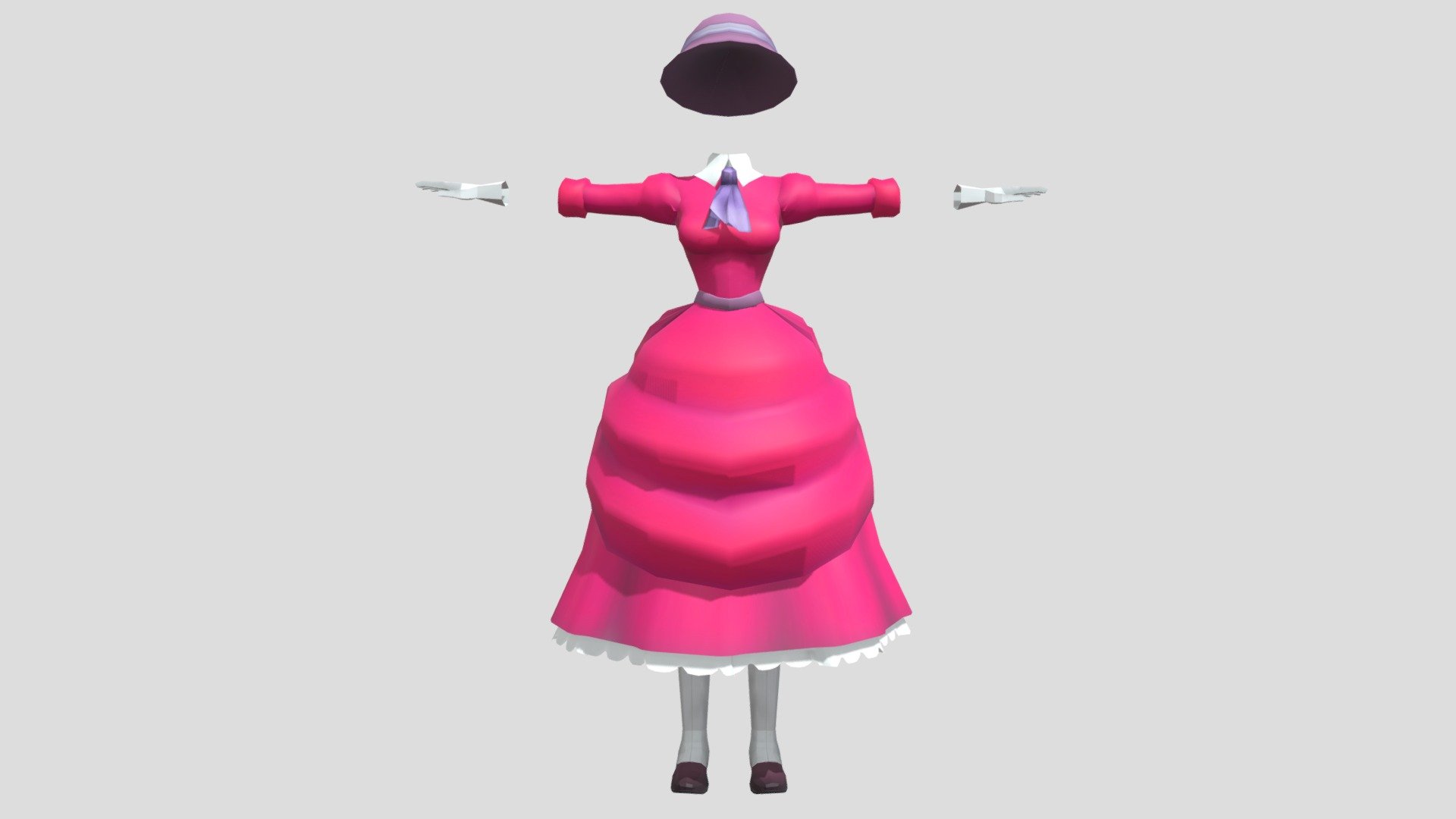 Princess Jane Porter Pink Clothes - Download Free 3D model by Princess ...