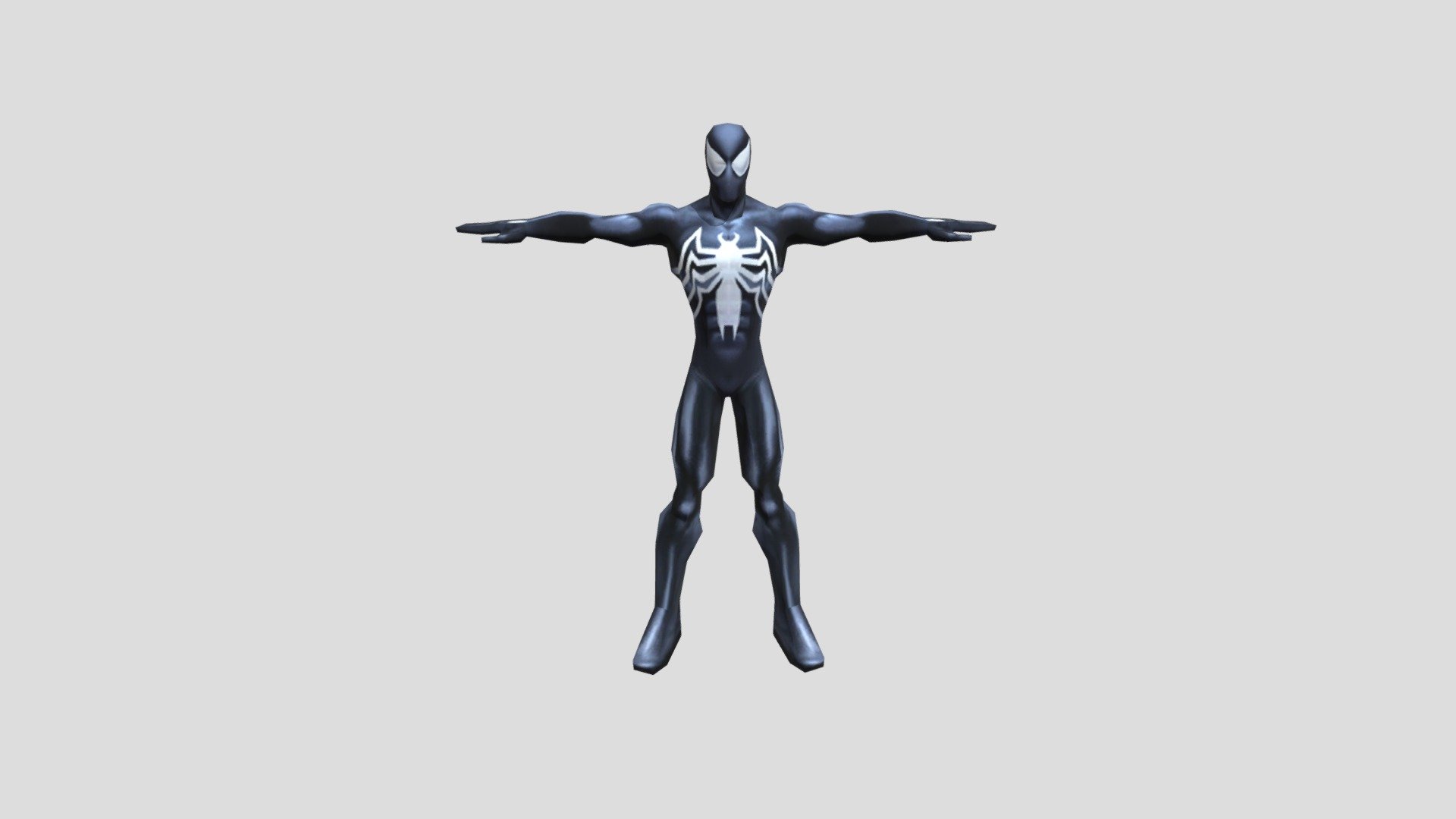 Symbiote Spider Man (Marvel: Ultimate Alliance) - Download Free 3D ...
