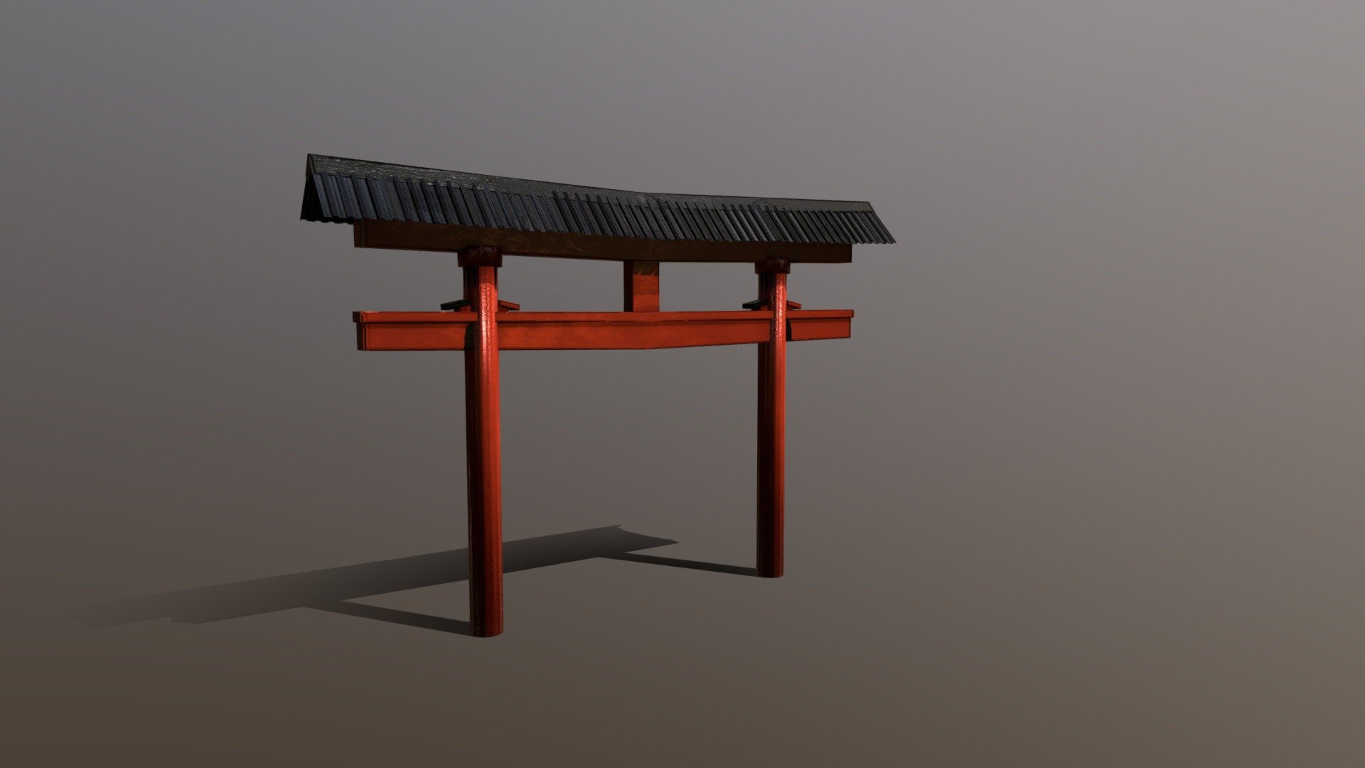 Tori Gate - 3D model by vscara [ce3ba54] - Sketchfab