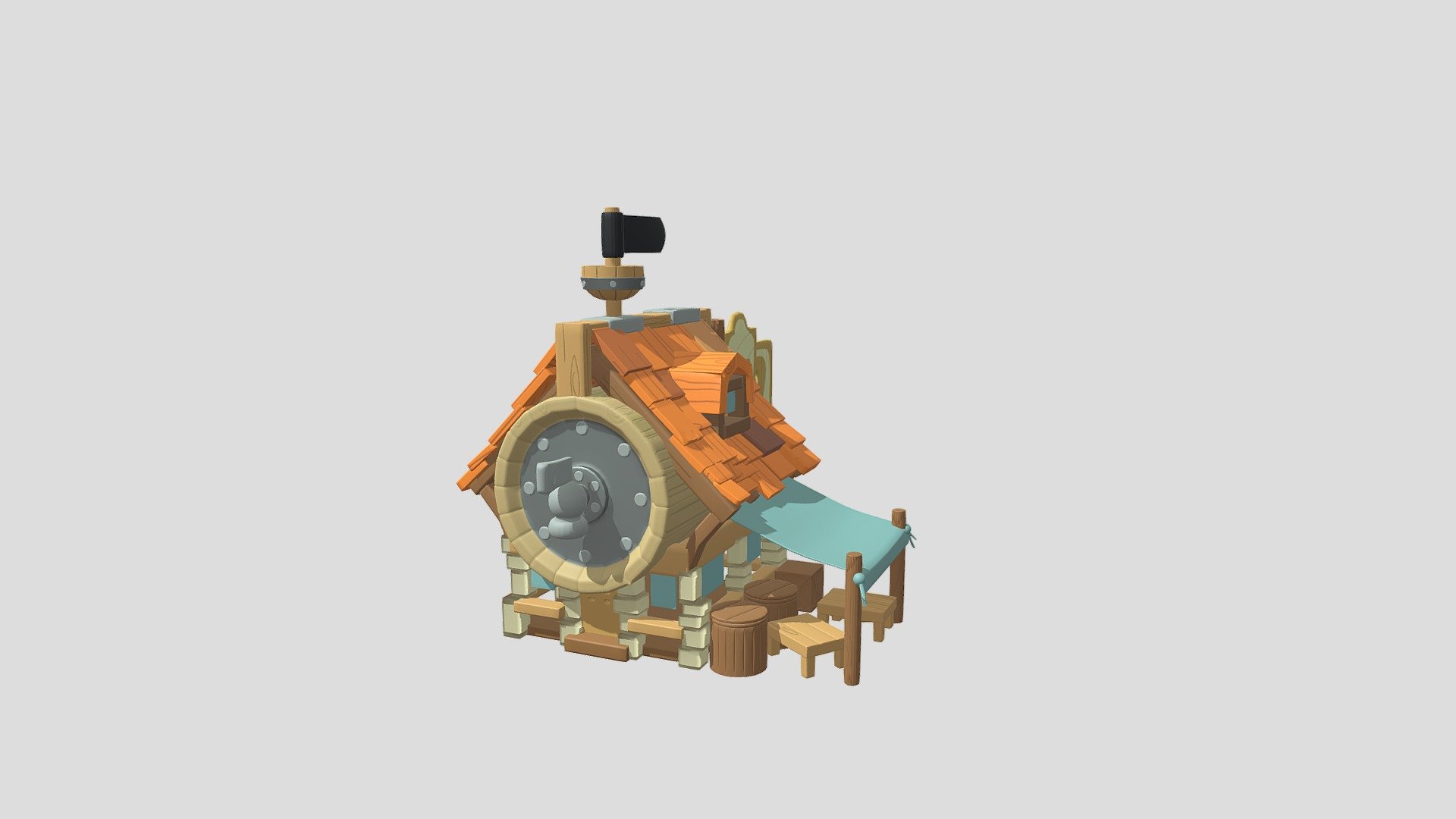 Shack - 3D model by See_Ying_Lin [ce3c900] - Sketchfab