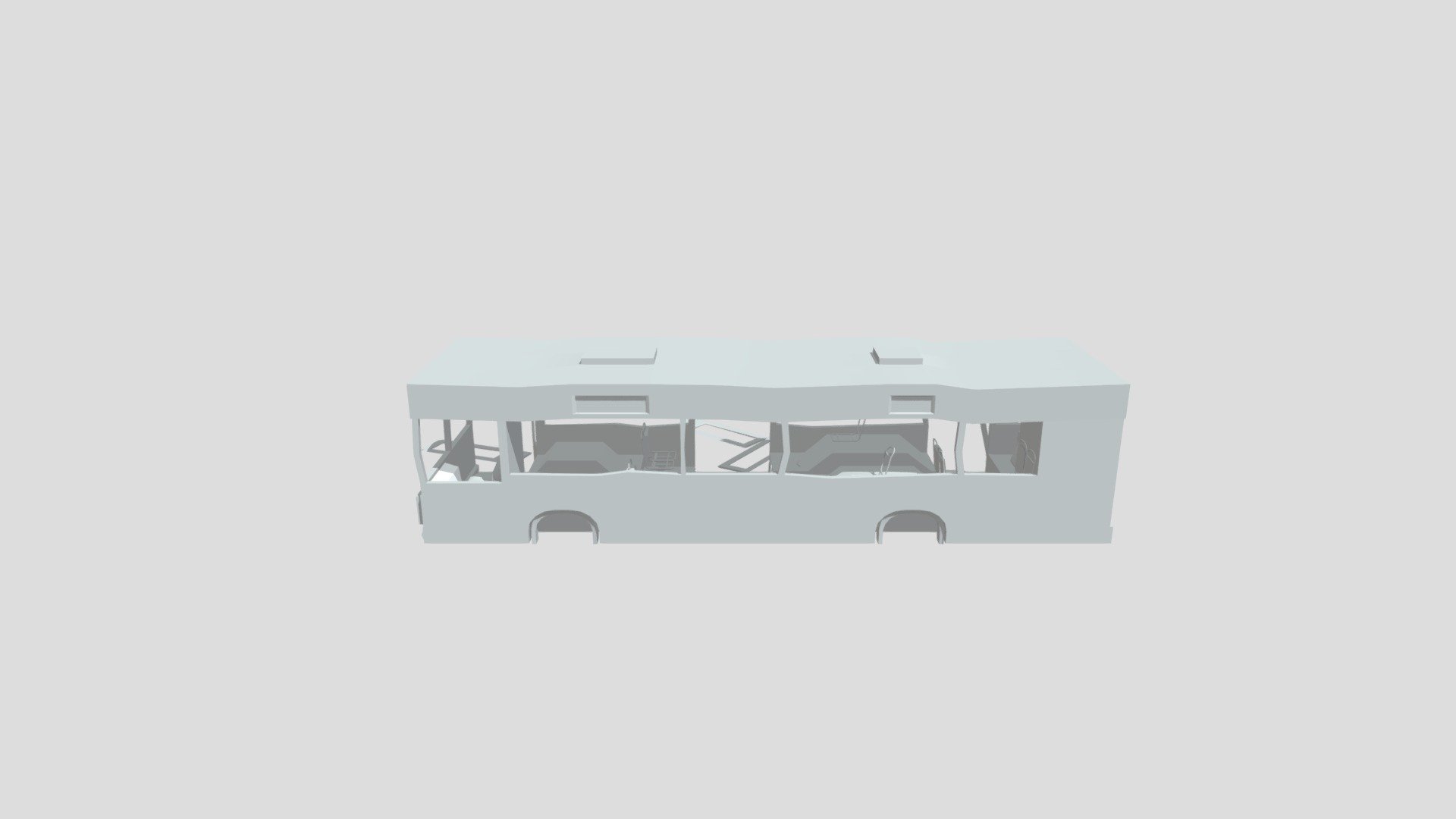 Abandoned bus - 3D model by Luluuu.tu [ce3cb2d] - Sketchfab