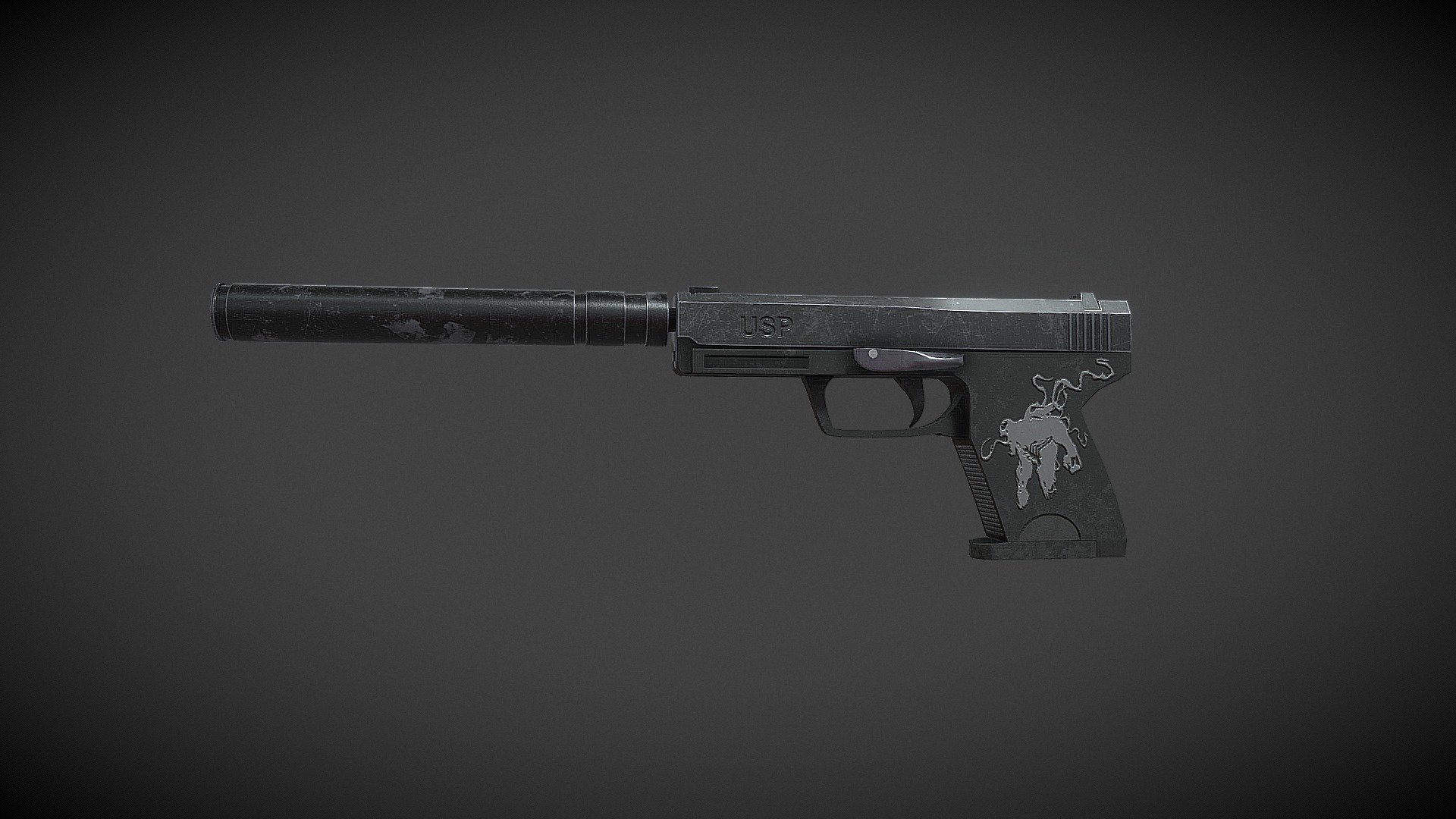 CSGO USP-S - Download Free 3D model by Josby [ce3e494] - Sketchfab