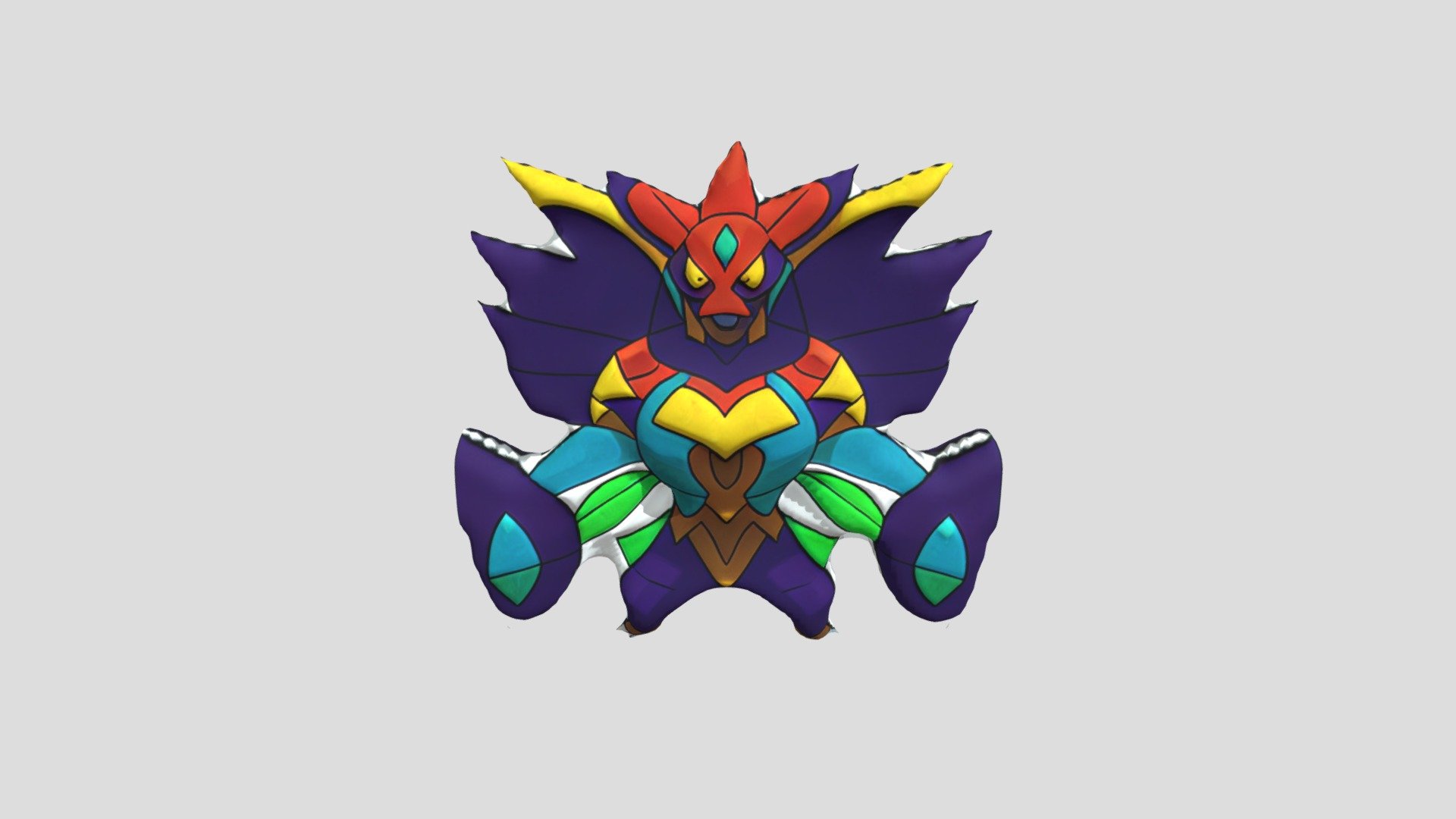 Pokemon Goal 756 - Download Free 3D model by klrxyz [ce3f2fc] - Sketchfab
