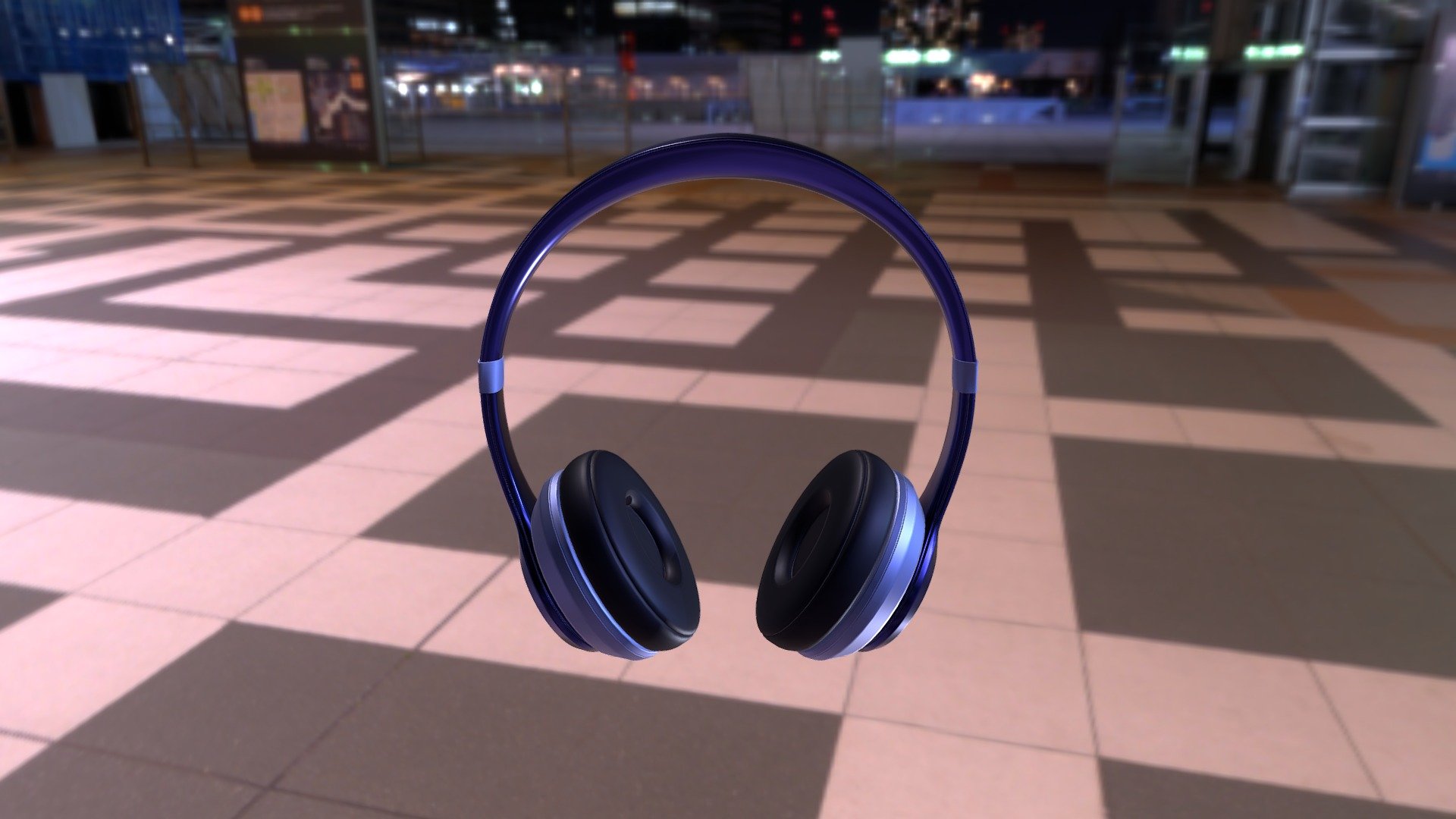 Headphones - 3D model by Kinga (@clovesandcarnations) [ce4021f] - Sketchfab