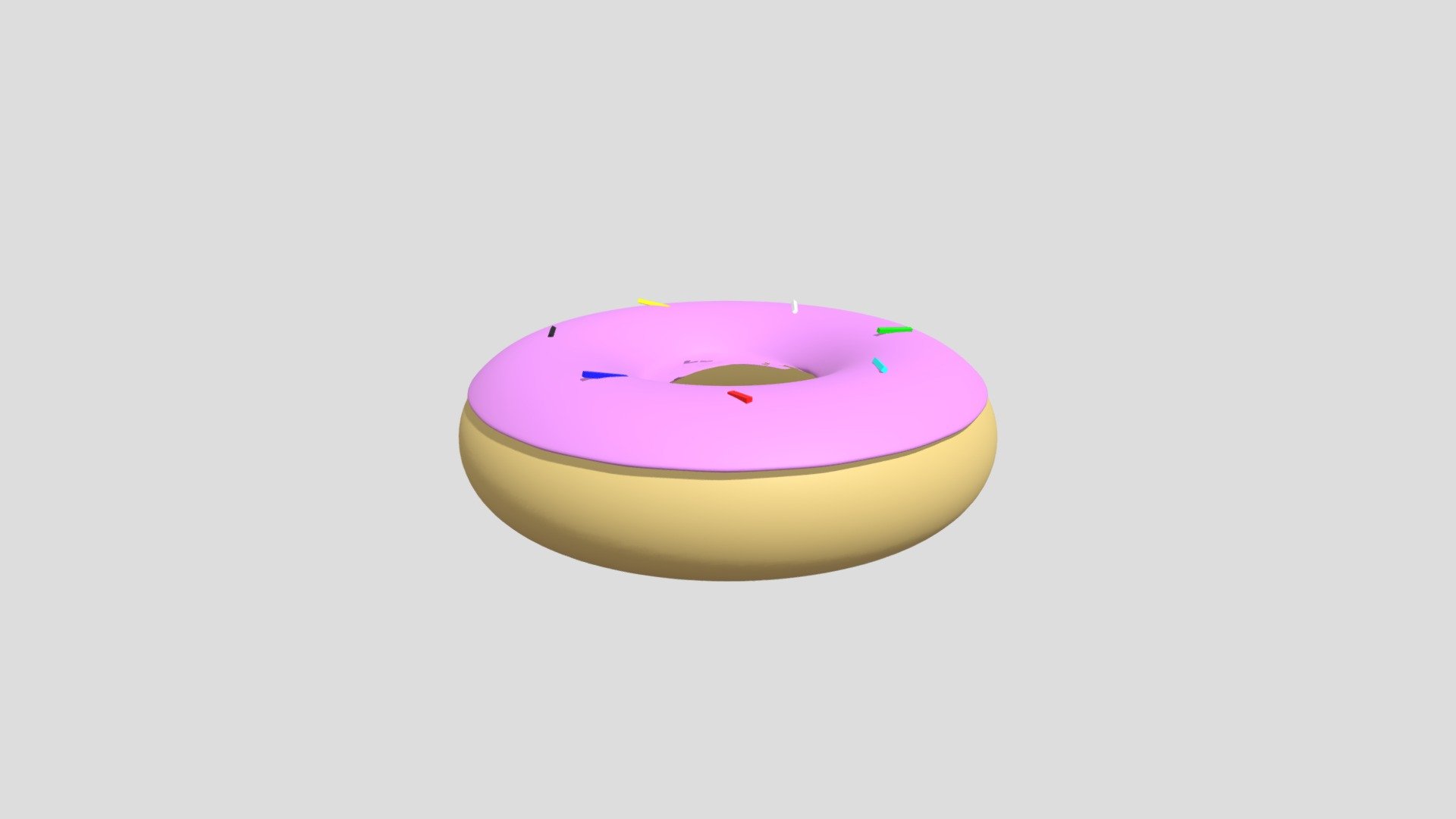 Doughnut Final - Download Free 3D model by TheBurkster [ce40420 ...