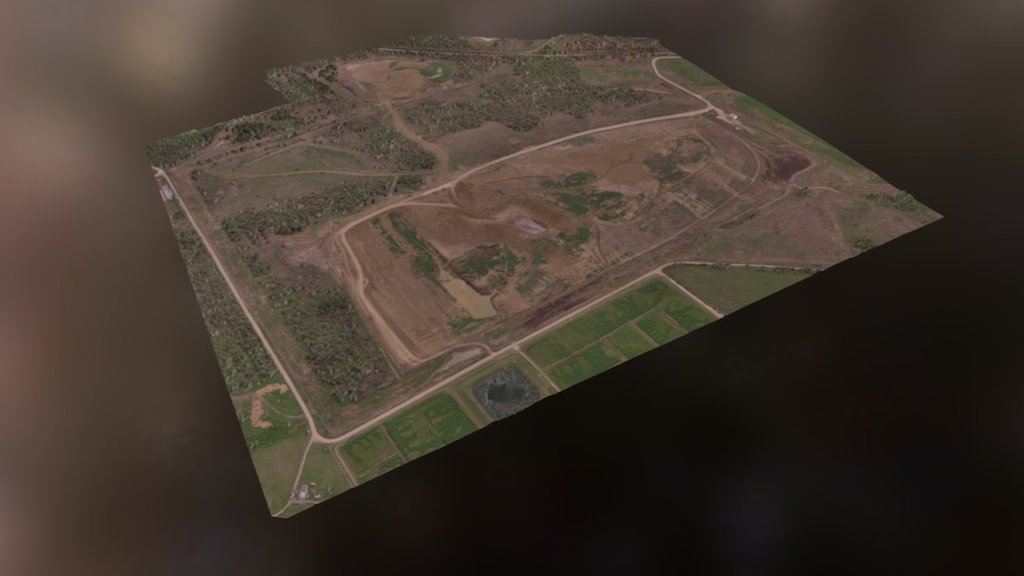 Corsicana landfill - 3D model by konradkern [ce425a6] - Sketchfab