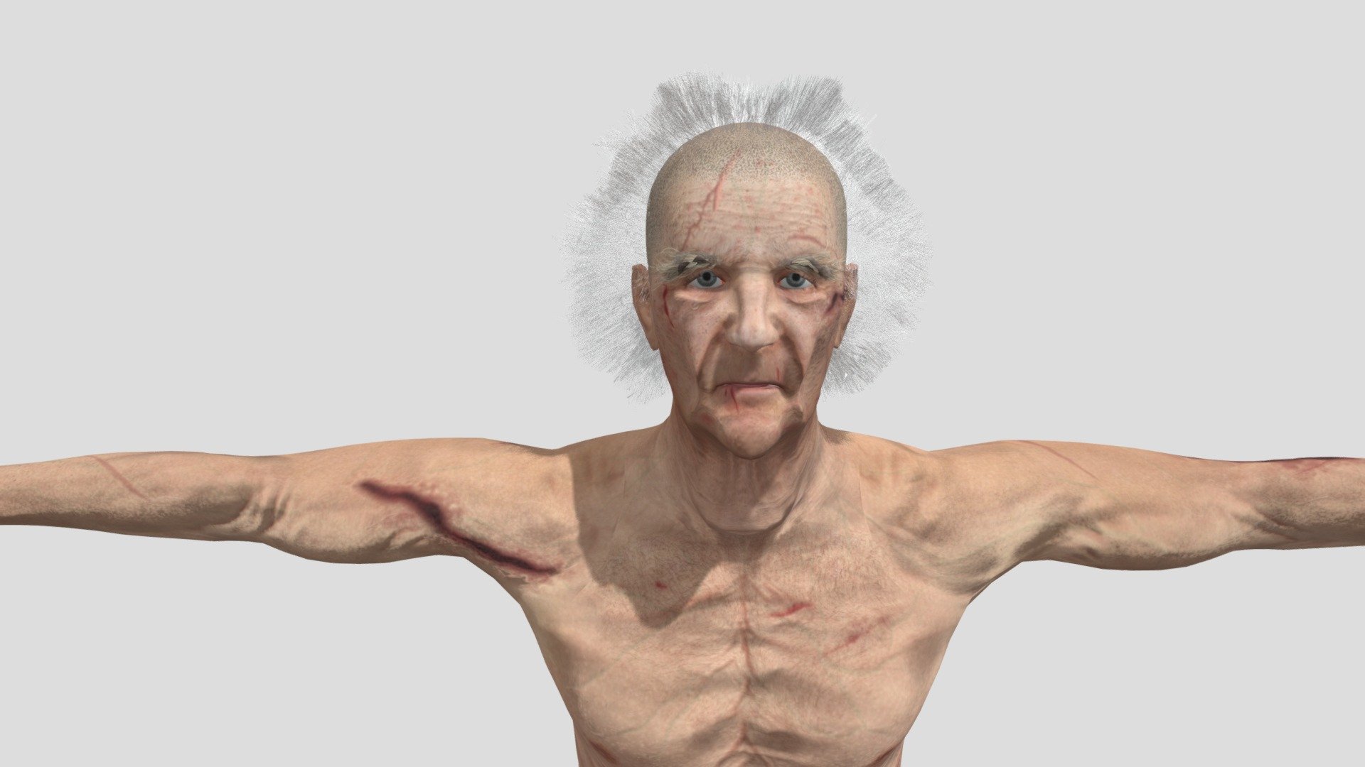 Christopher Lloyd Rick Sanchez Last Ronin Style - 3D model by ...
