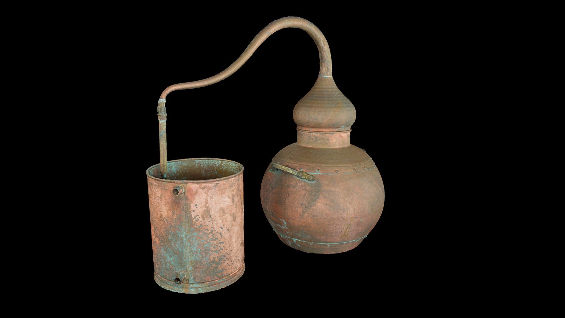 Copper Alembic - 3D model by Rosicrucian Alchemy Museum (@alchemymuseum ...