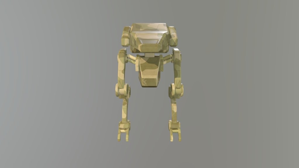 Scout Mk 3 mecha - 3D model by jashma82 [ce44601] - Sketchfab