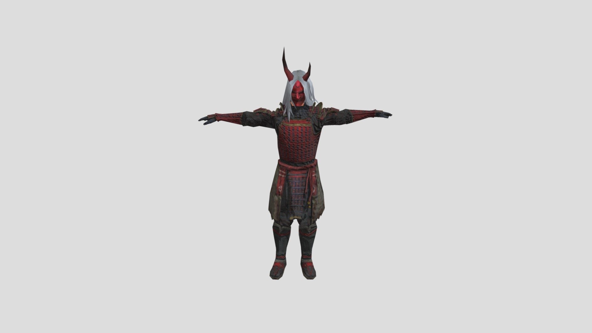 Samurai FF - Download Free 3D model by yuki053 [ce45a9d] - Sketchfab