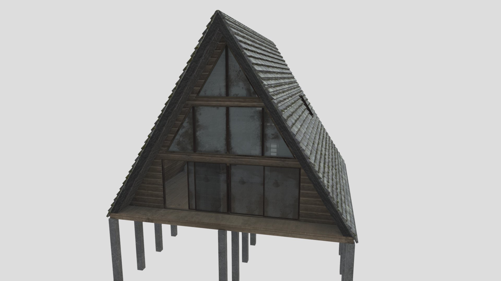 A Frame House - 3D model by max_imum [ce4630e] - Sketchfab