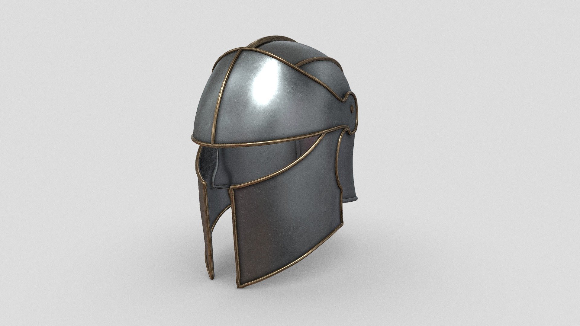 Knight Helmet Buy Royalty Free 3D Model By Pbr Studio pbr game 