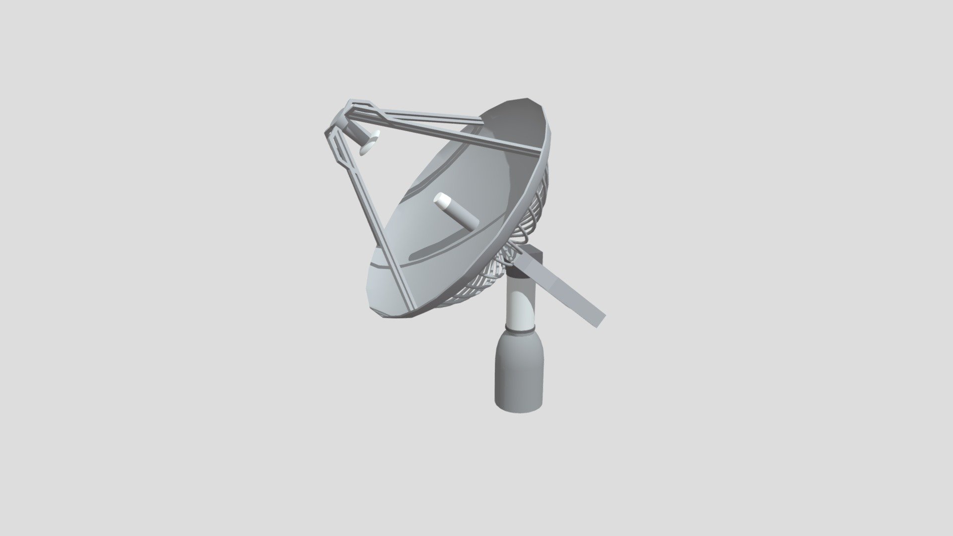 satellite antennas - 3D model by the low-poly core (@ettore-Bug ...