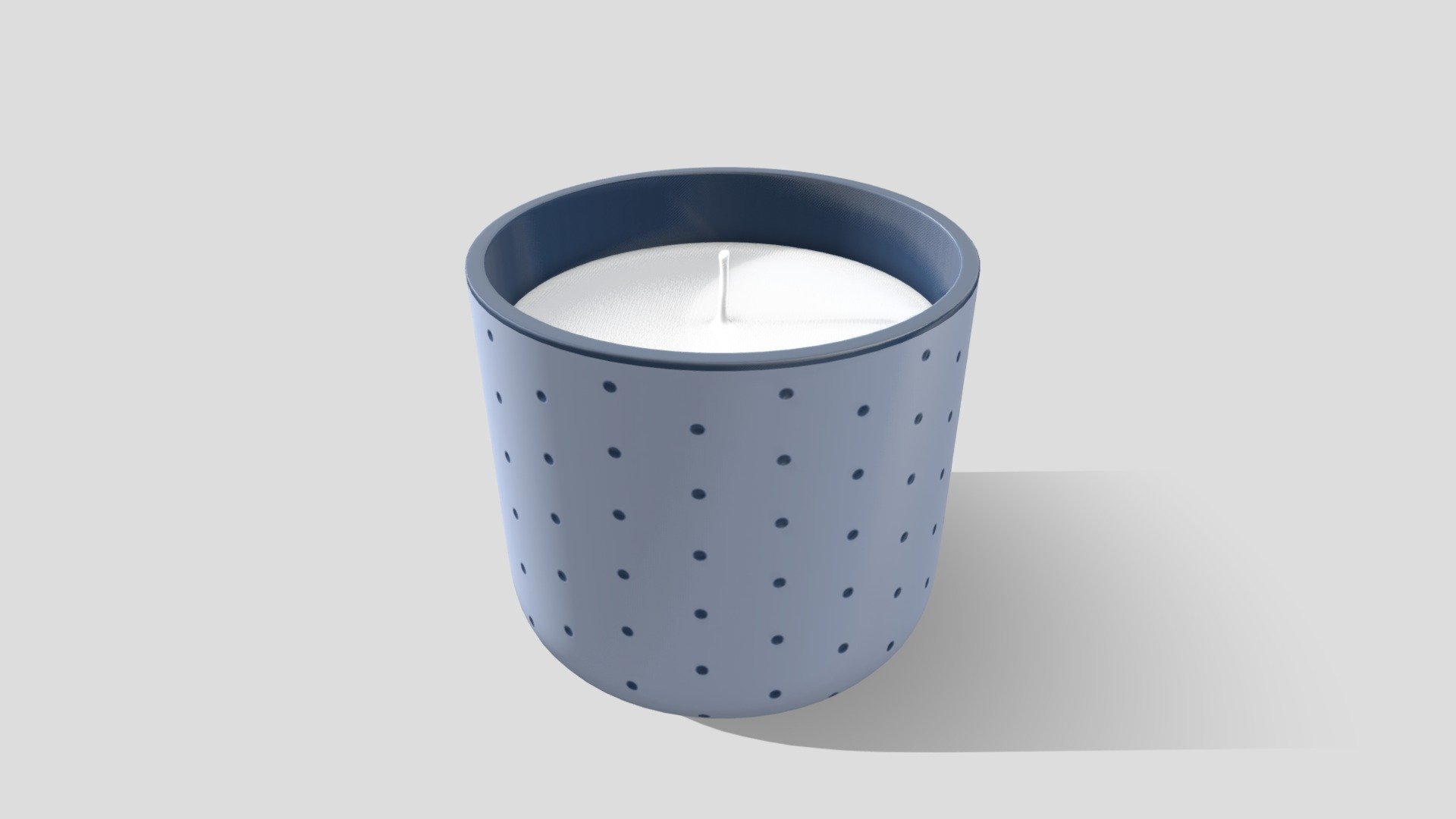 Candle jar - 3D model by JW3D (@jw_3d) [ce485a8] - Sketchfab