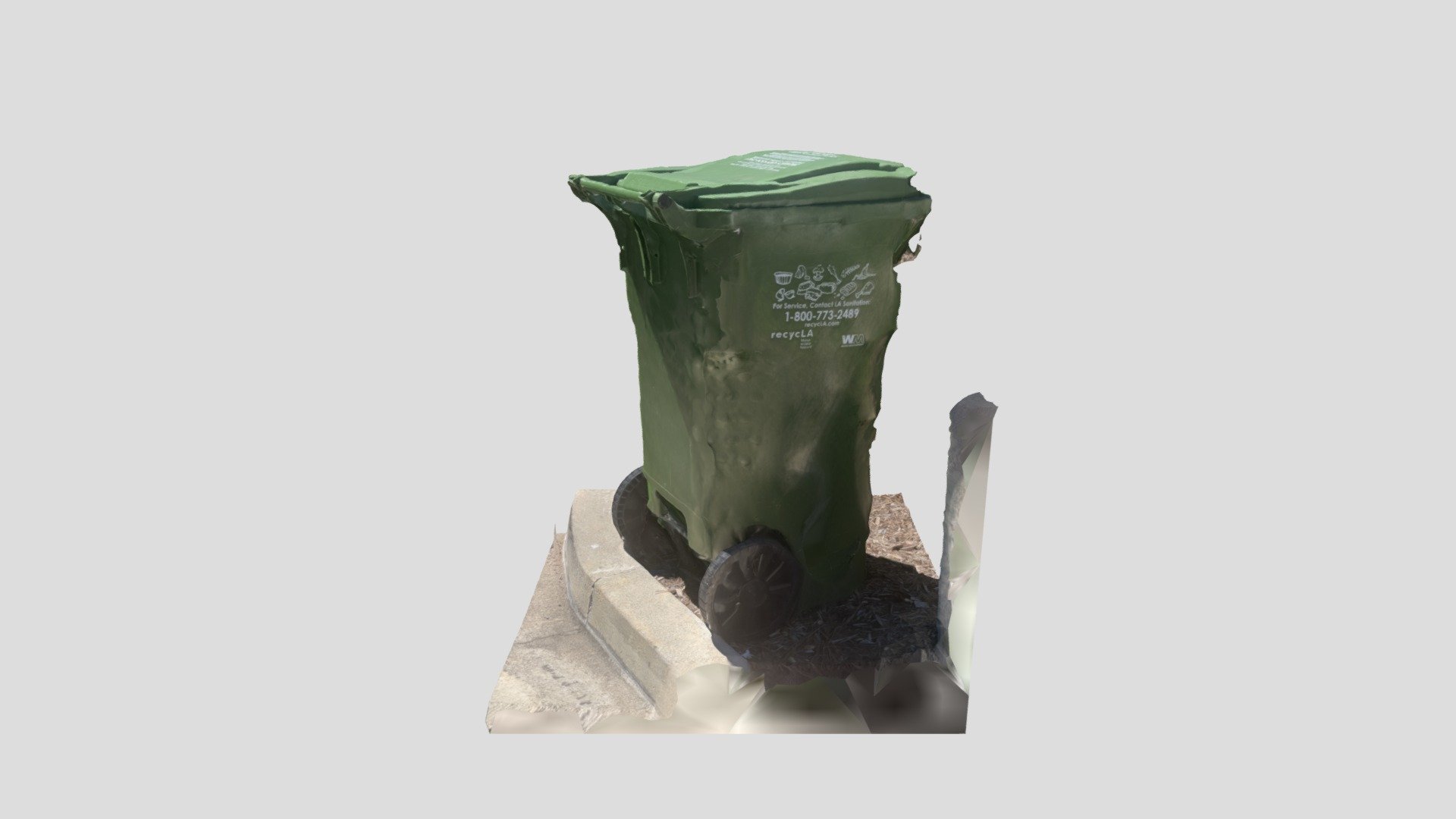 Trash can - Download Free 3D model by afdave14 [ce492af] - Sketchfab