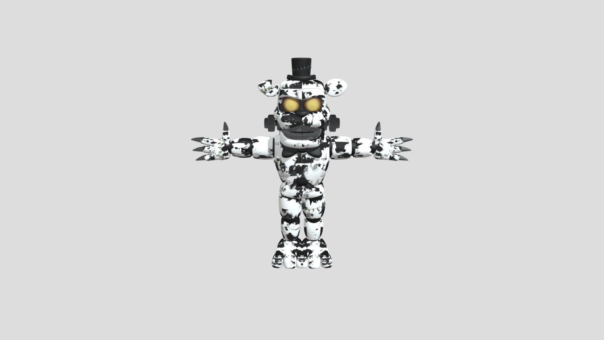Dreadbear - Download Free 3D model by Davoxel (@Yourmumsleftball ...