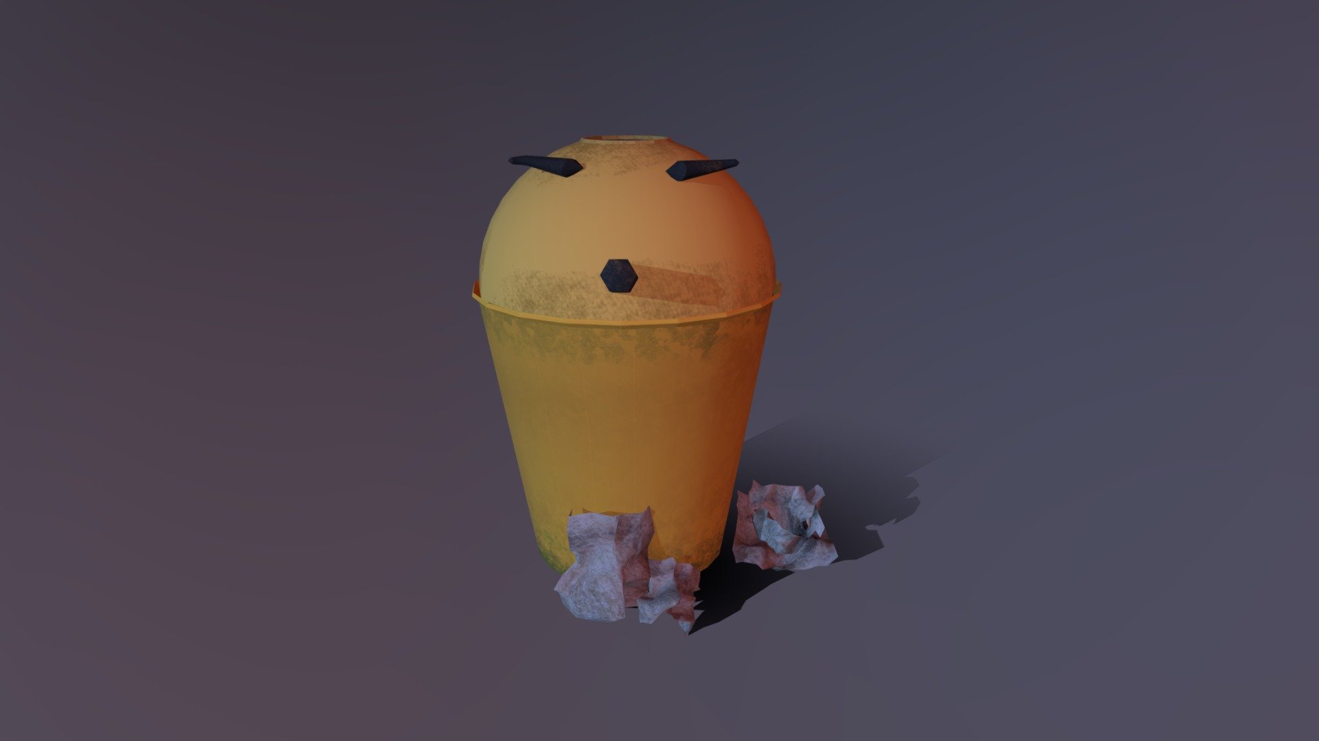 Bin - Download Free 3D model by MarcusStones [ce4a317] - Sketchfab