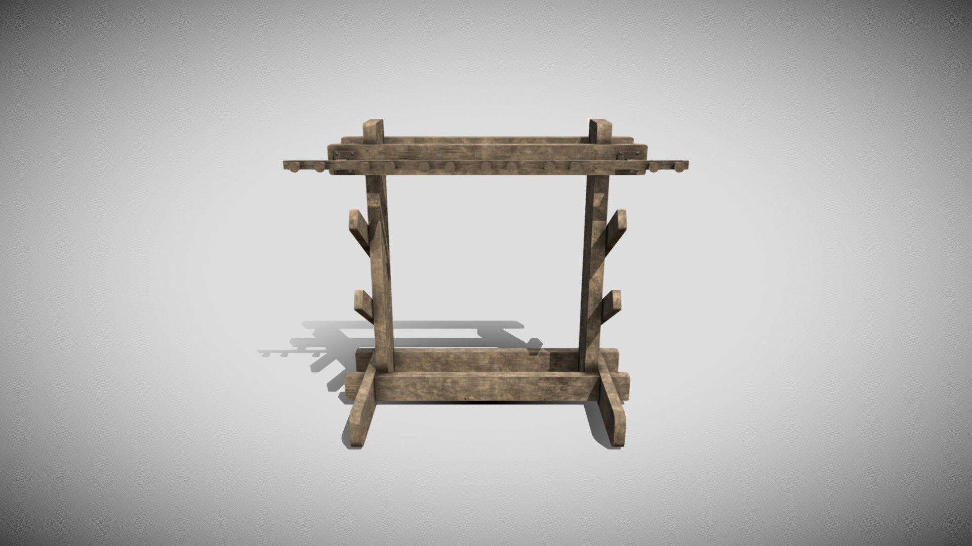 Medieval Weapons Rack - Buy Royalty Free 3D model by Simon T Griffiths ...