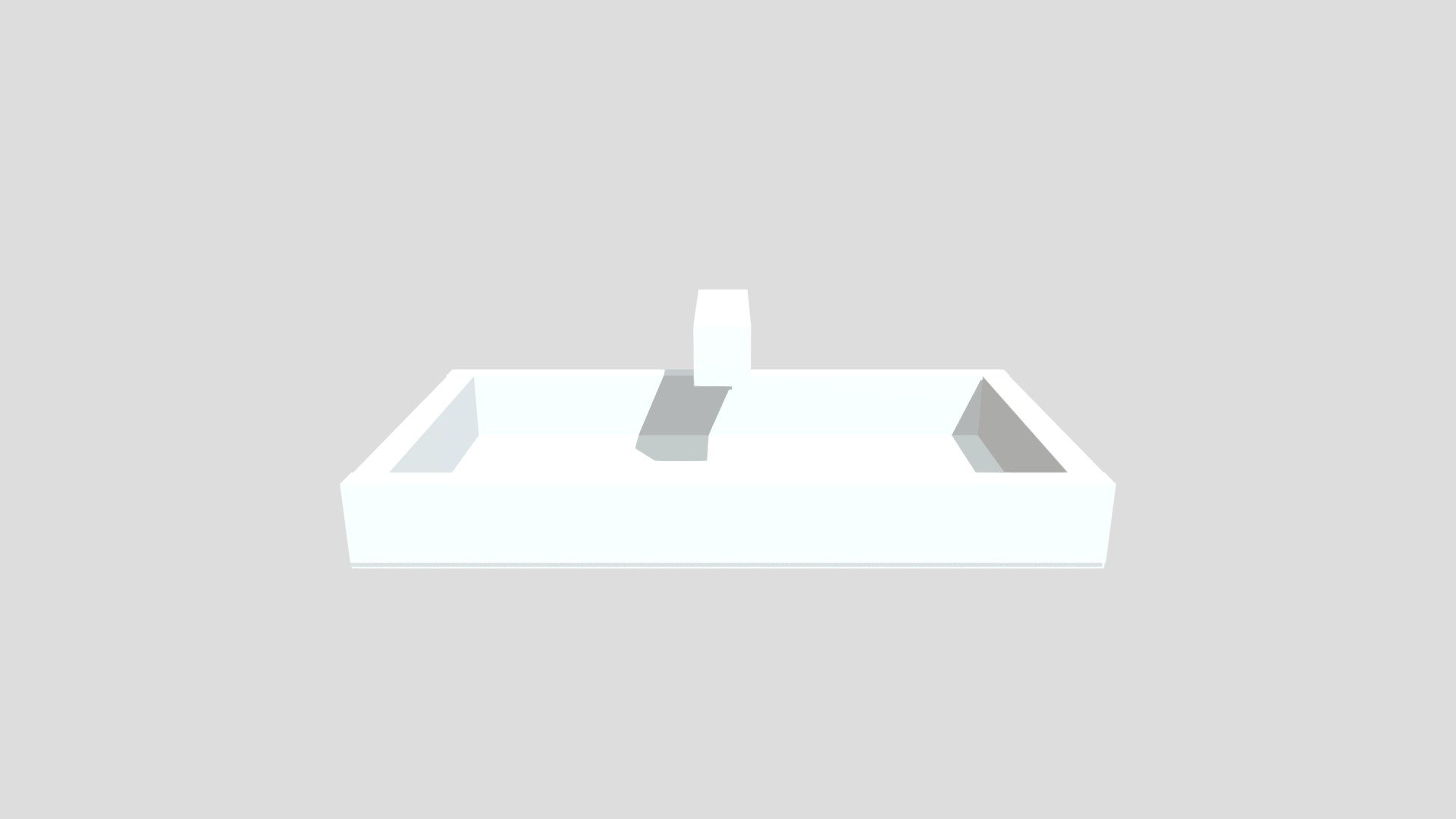 LOW POLY Blender Sink - Download Free 3D model by ...