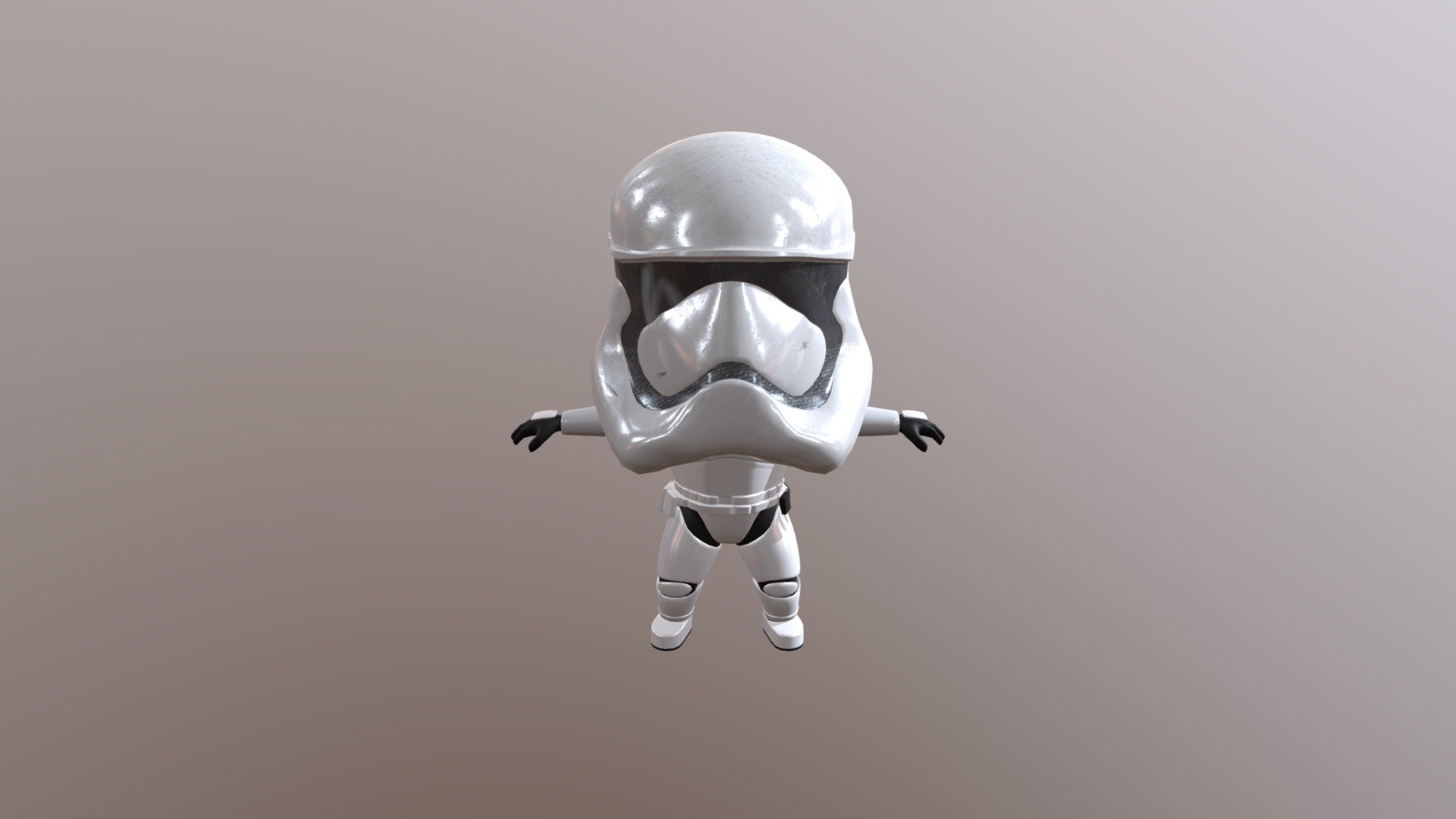Stormtrooper - 3D model by Paula Romero (@PaulaRomero) [ce4cc10 ...