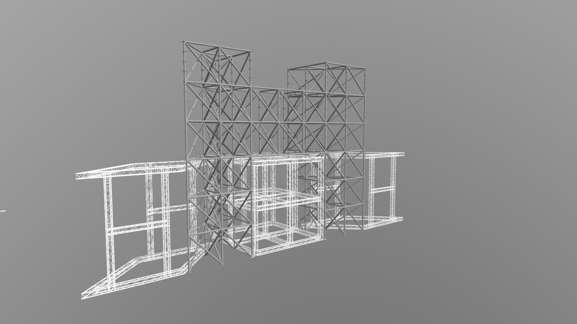 Structure - 3D model by andreaverticale [ce4e6ab] - Sketchfab