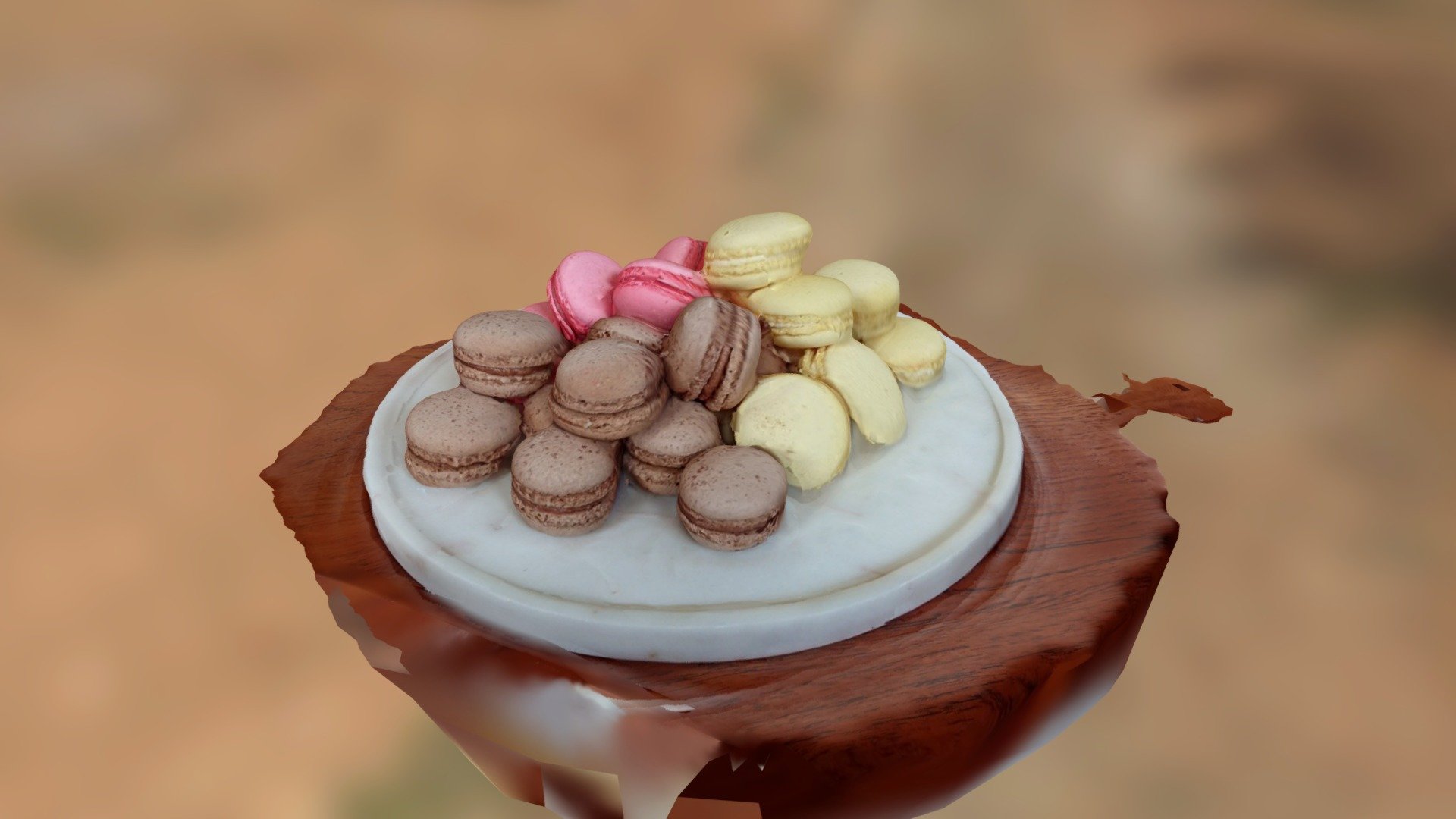 Macaroons - 3D model by annette.skog [ce4fc81] - Sketchfab