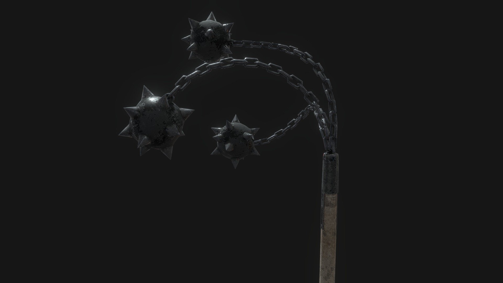 PBR Flail - Download Free 3D model by Ferocious Industries ...