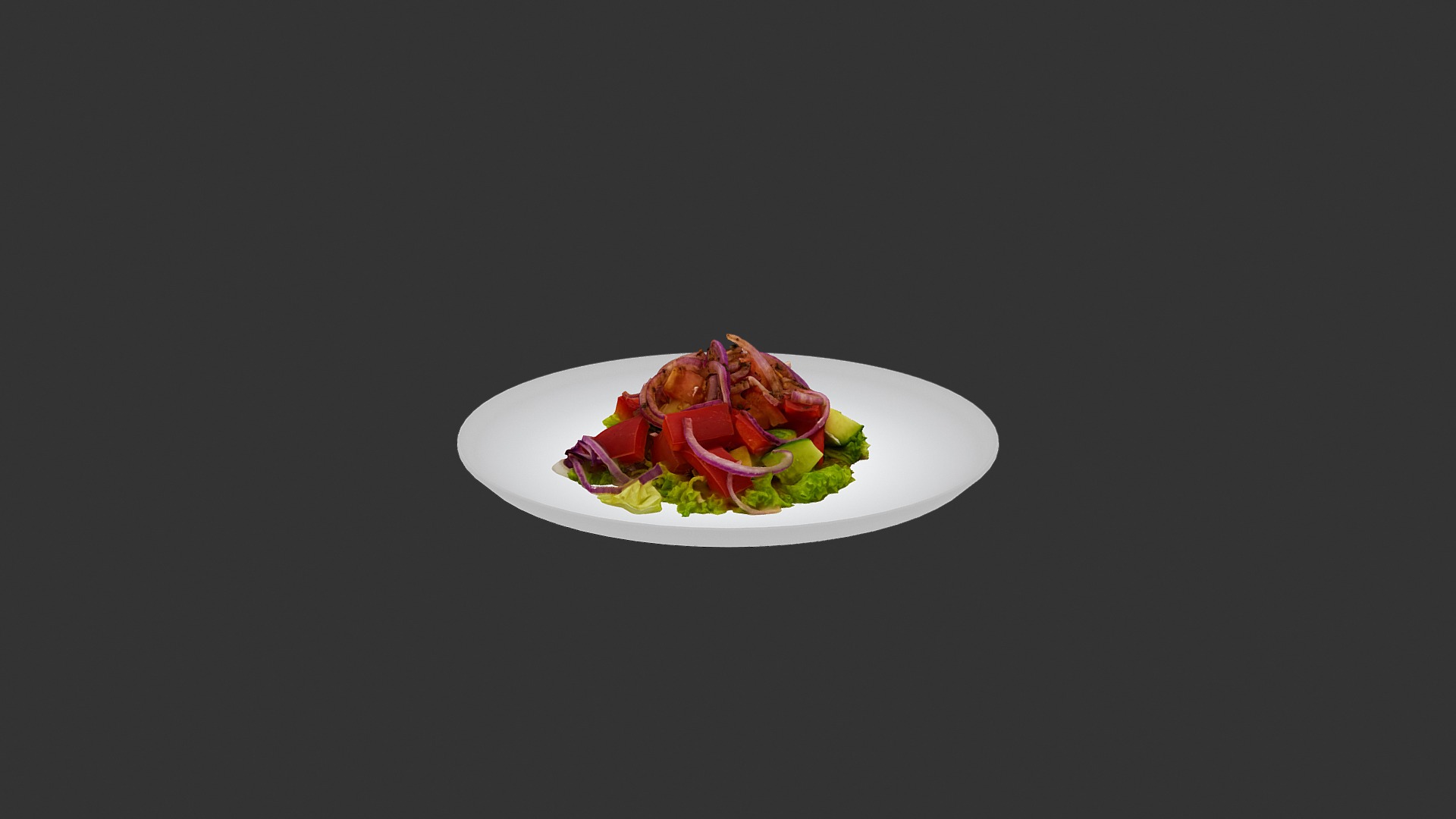 Vegetable Mix Salad - 3D model by alex.alexandrov.a [ce50c06] - Sketchfab