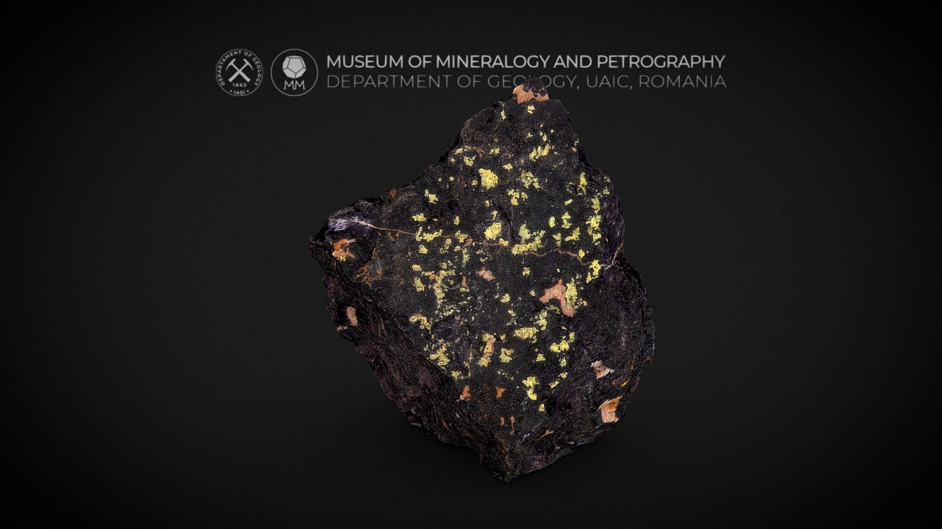 Uranium-bearing mineral under daylight - 3D model by Museum of ...