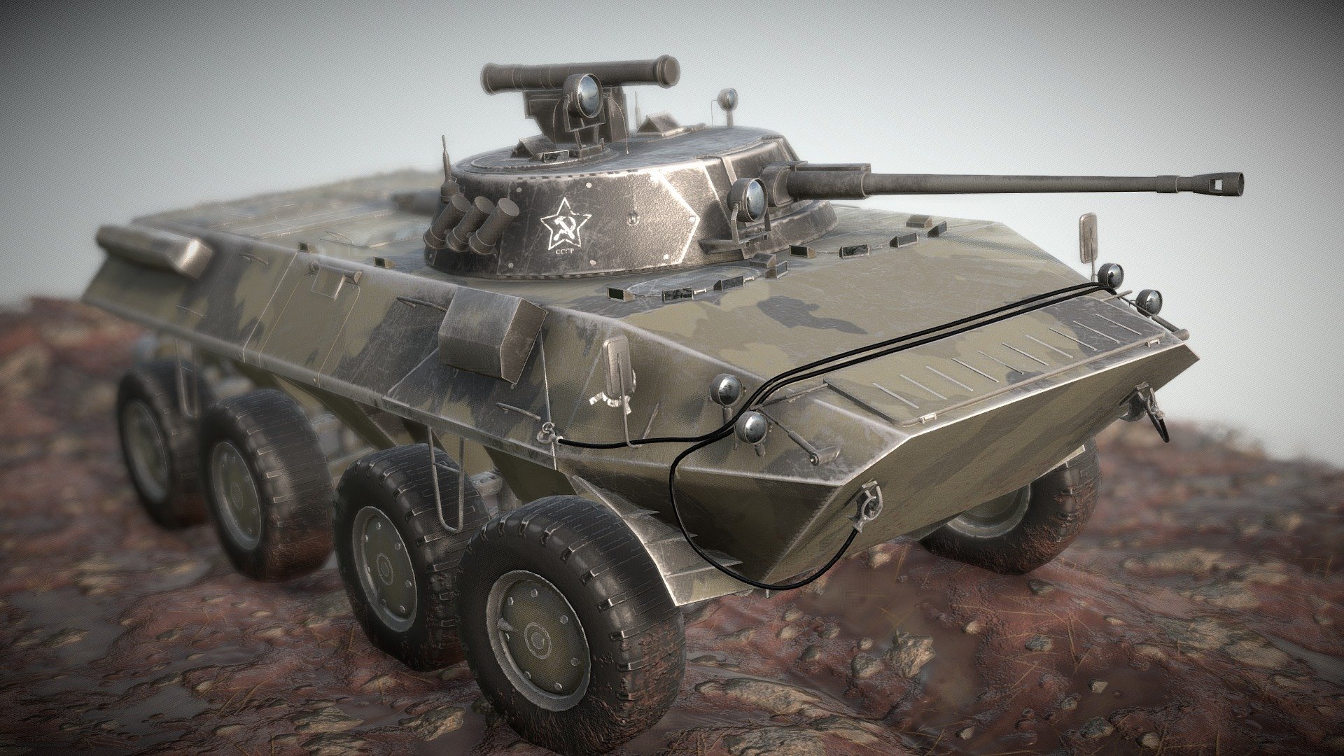 Btr90 - 3D model by VirutMehta [ce52b8c] - Sketchfab