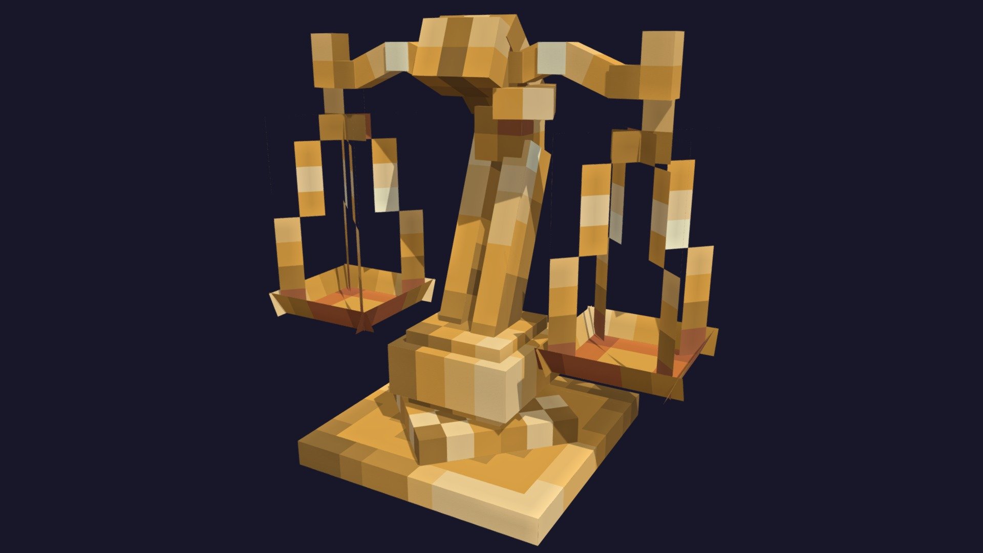 Golden skeletalhand balance - 3D model by FatTonauac (@tonagordo ...