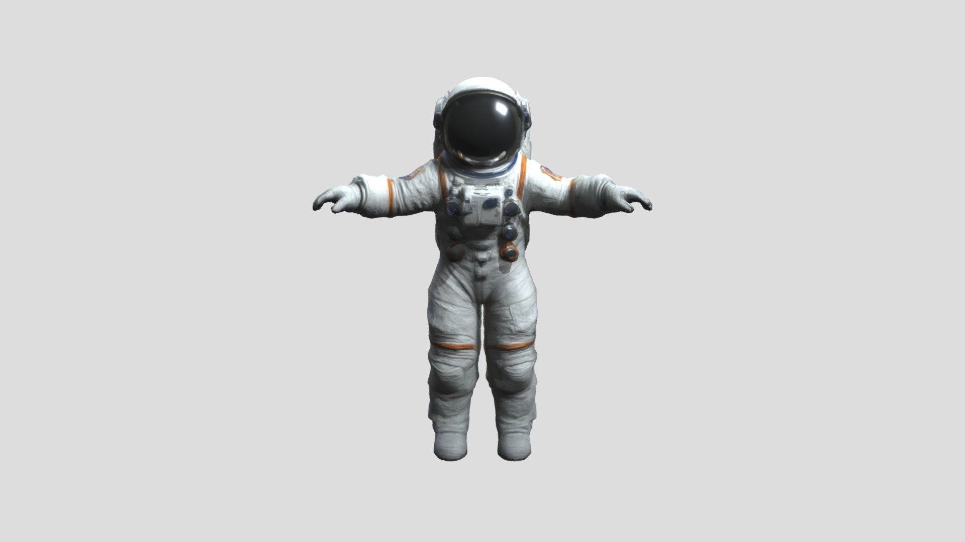 ASTRONAUT WITH T POSE - 3D model by mjm.gfx [ce53e01] - Sketchfab