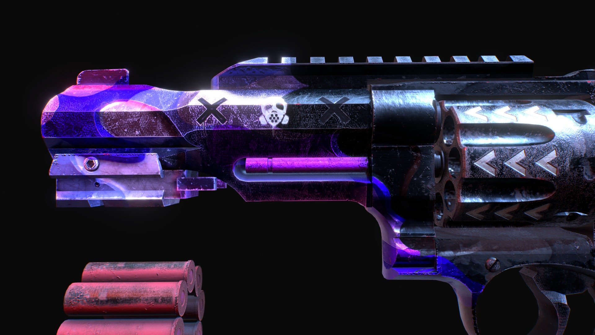 revolver - 3D model by senkizh [ce56c21] - Sketchfab