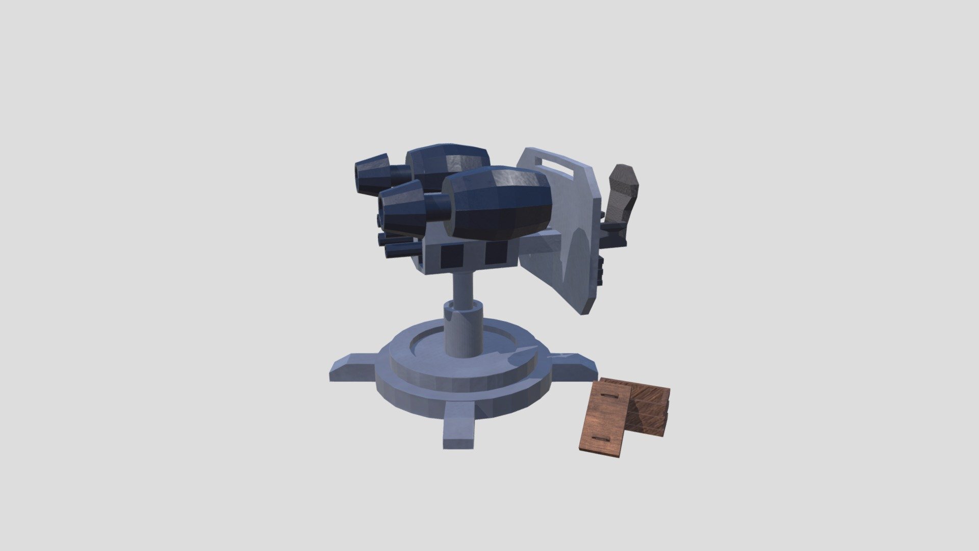turret - 3D model by Max Erbes (@maxrbs) [ce5765c] - Sketchfab