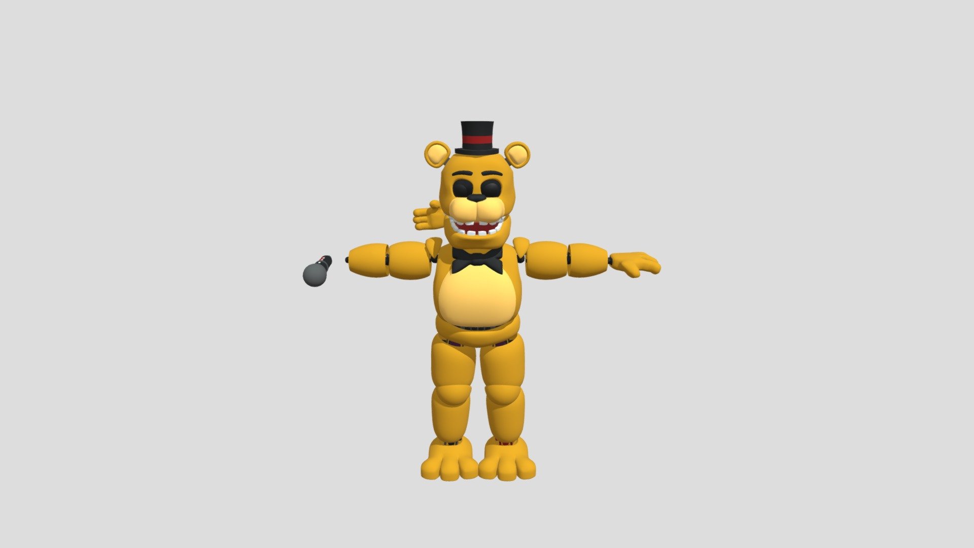 unwithered freddy suit | itzbunny - Download Free 3D model by Bunks ...