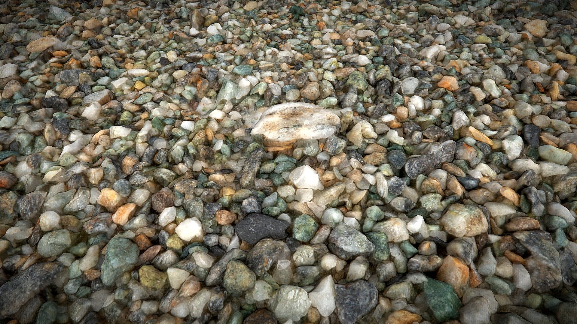 Stream sand (Arc river) (close-up) - 3D model by Museum of Mineralogy ...