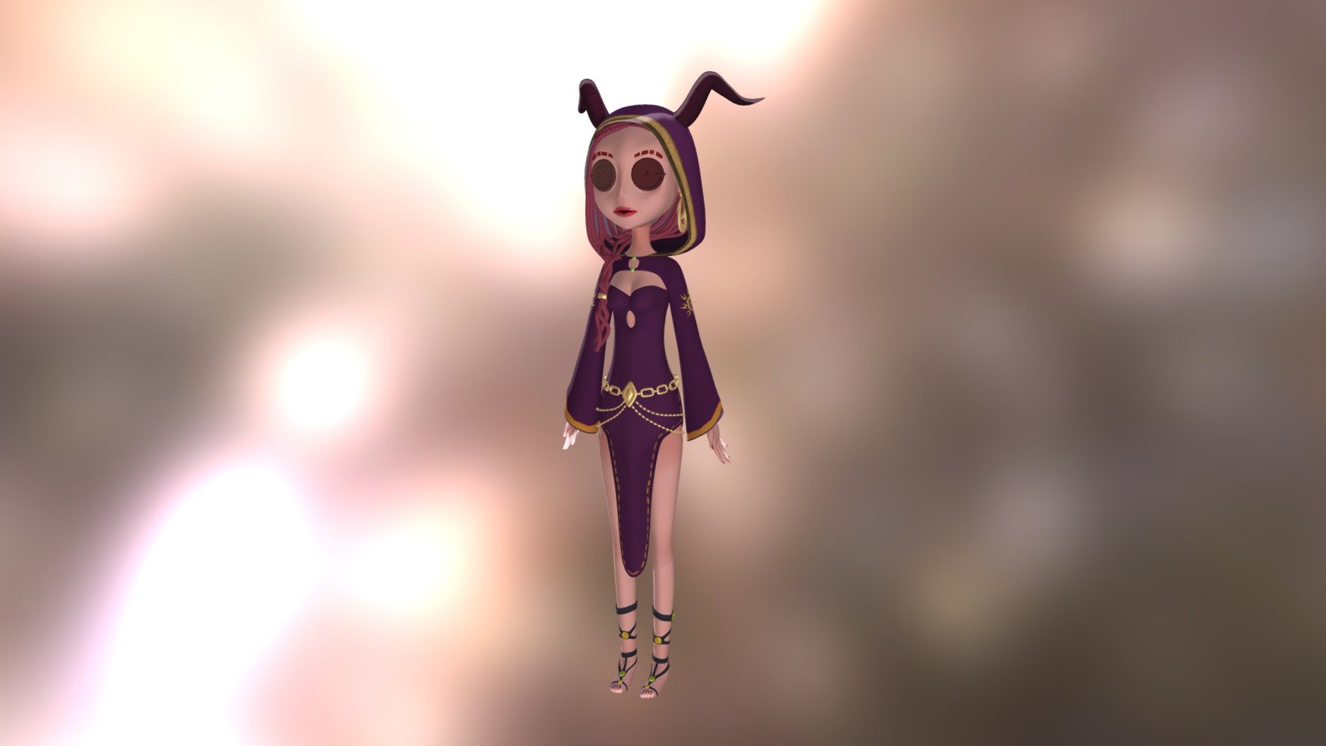 Identity V Priest - 3D model by pigfriend [ce5928f] - Sketchfab