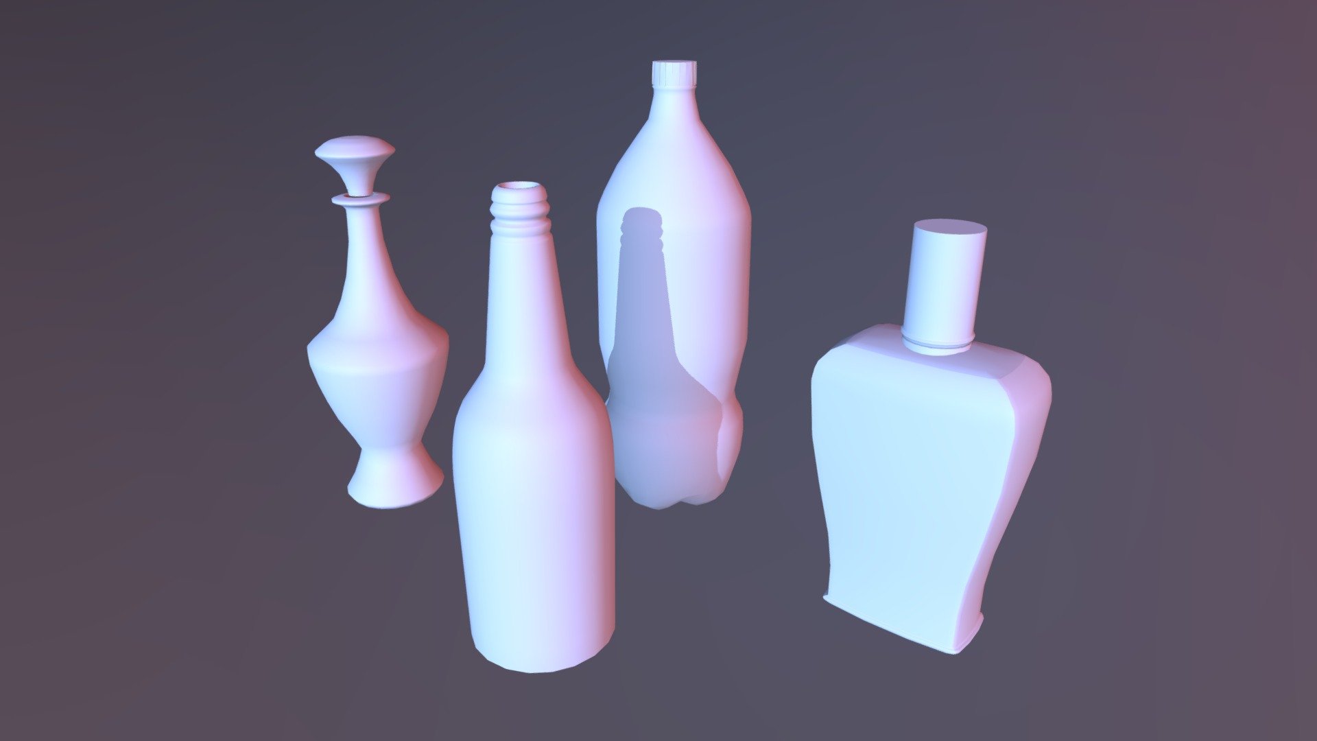 Bottles - 3D model by 10820009 [ce5b99e] - Sketchfab
