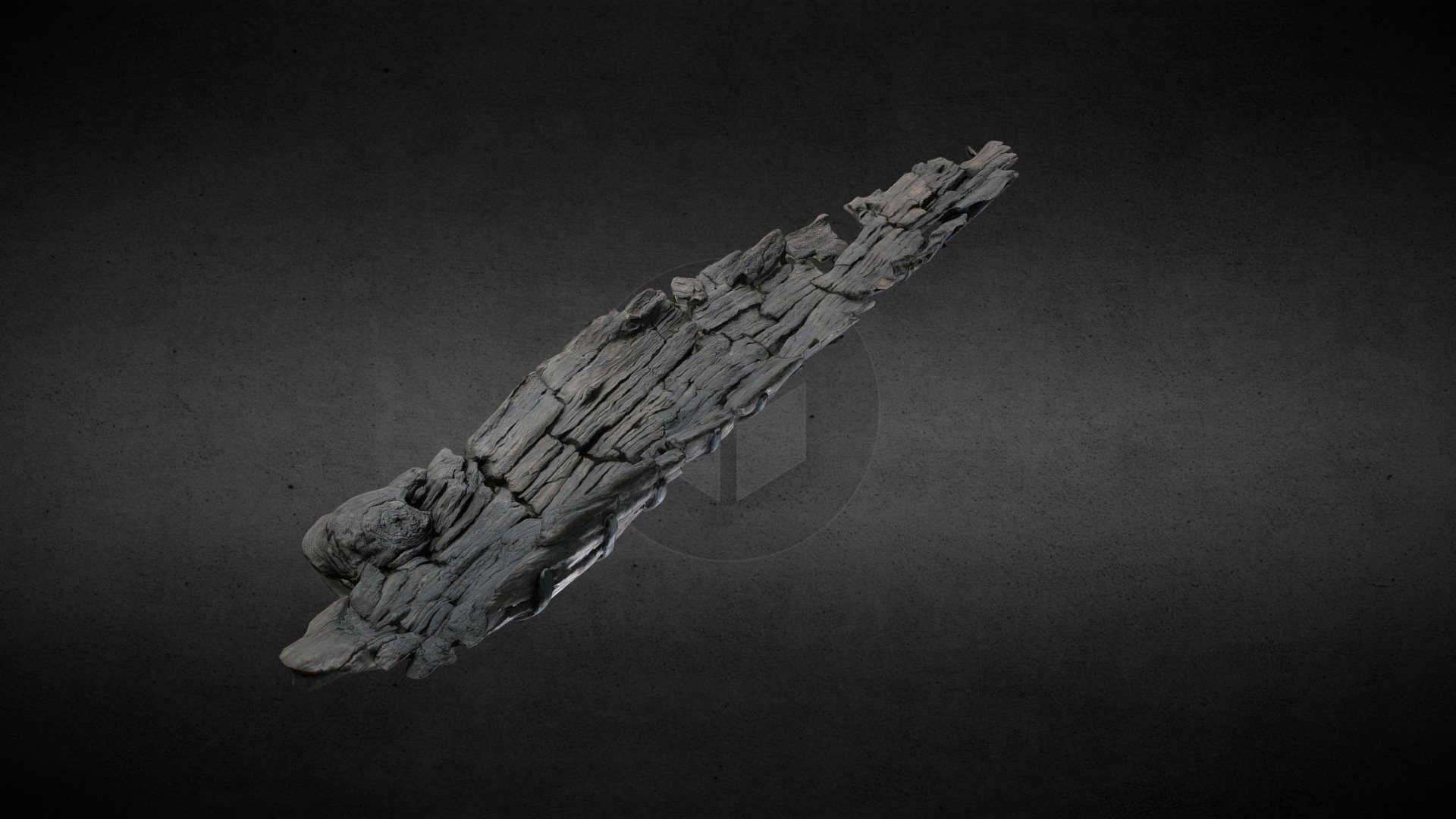 Pirogue du Mésolithique - Musée de Nemours - 3D model by Fabrice Monna ...