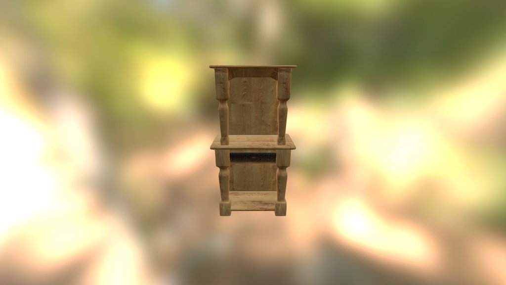 Shelf - 3D model by Chris (@cjbgameart) [ce5d233] - Sketchfab