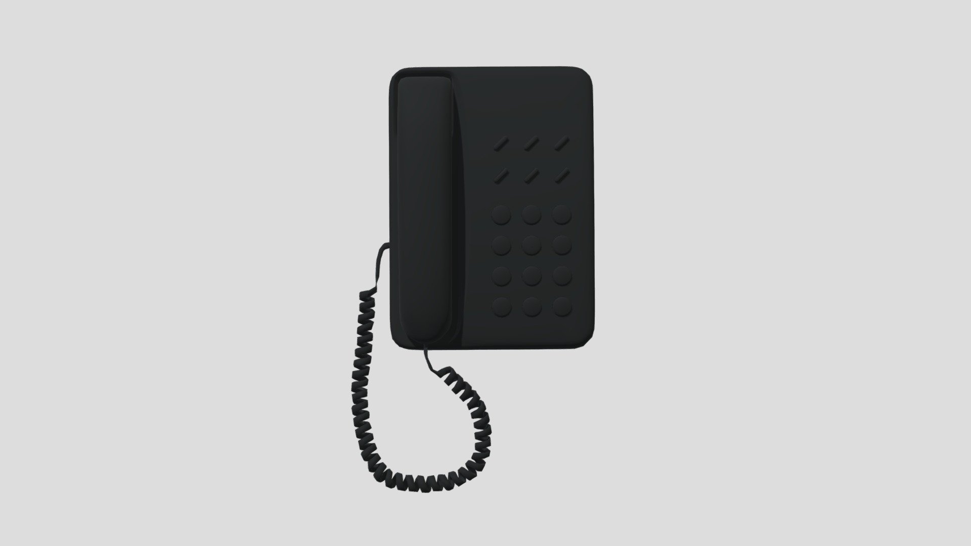 telephone - 3D model by Fely.Indriyani [ce5e2bf] - Sketchfab