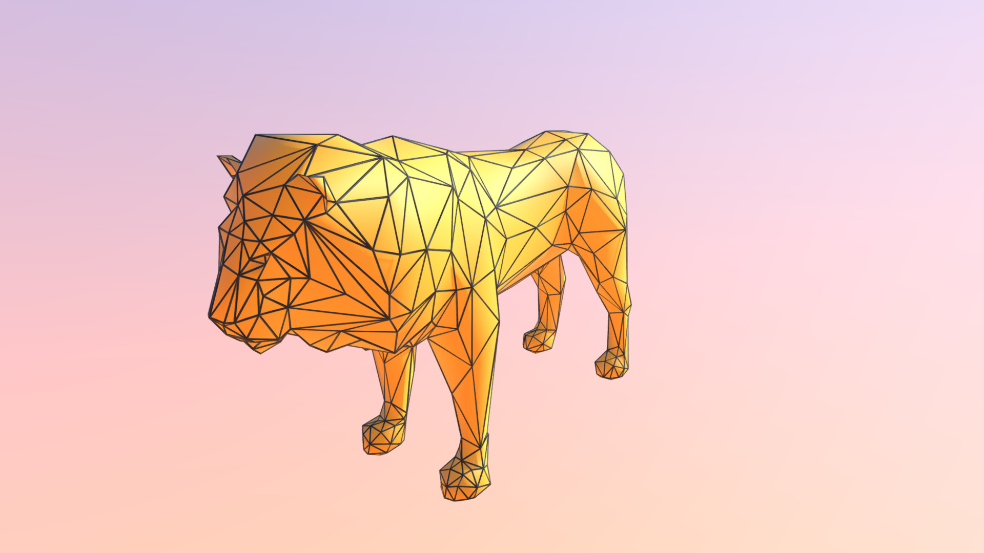 Lion - 3D model by reubenrynjah [ce5e362] - Sketchfab