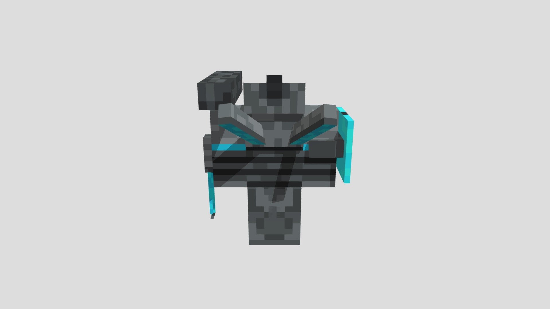 minecraft Titanium Armor - Download Free 3D model by Vader (@mojtavaam ...