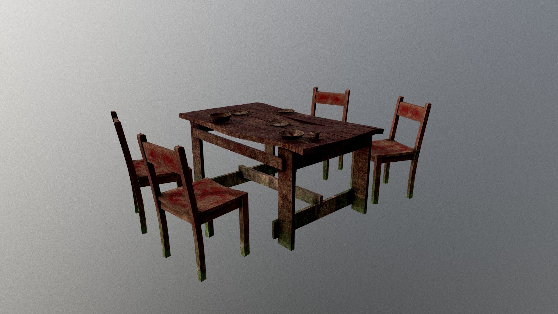 Table Scene - Download Free 3D model by DLFornicola [ce5f47c] - Sketchfab